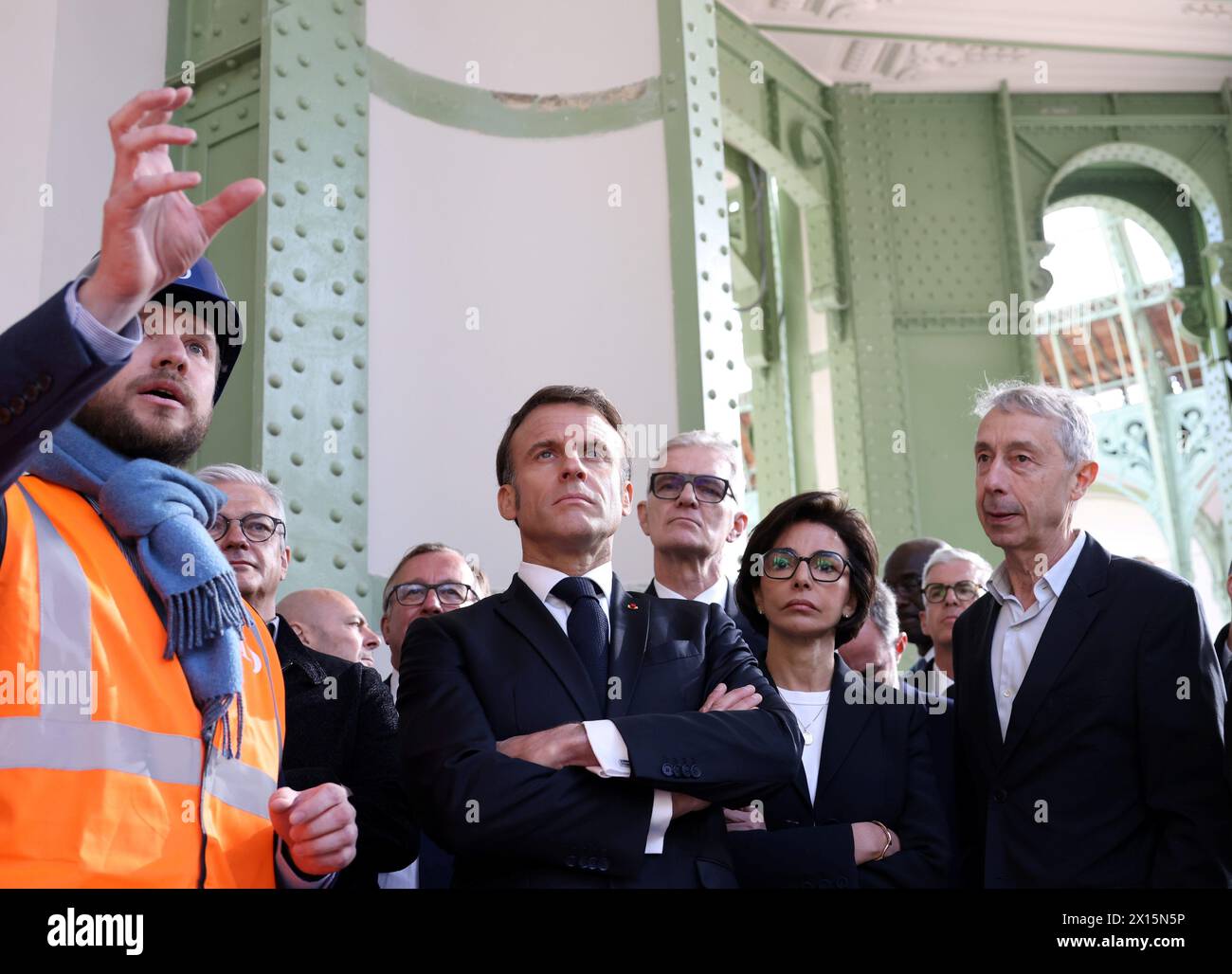 Paris, France. 15th Apr, 2024. © PHOTOPQR/LE PARISIEN/Delphine ...