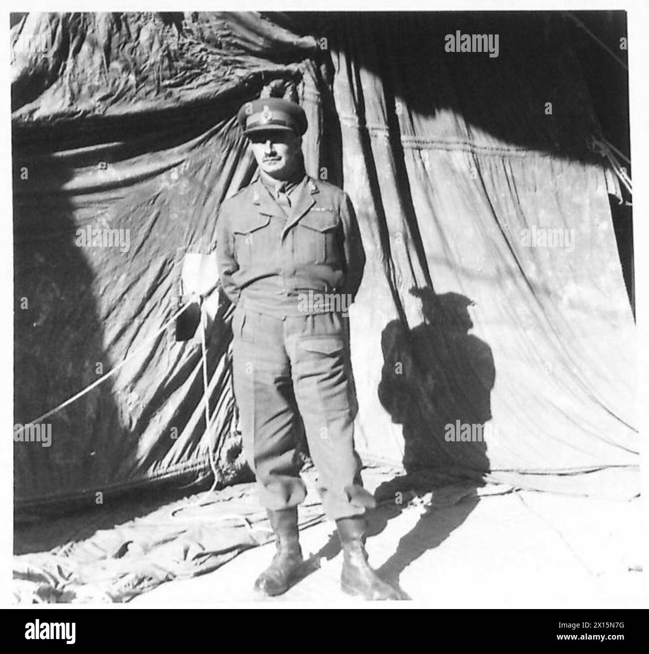 ITALY: EIGHTH ARMY - Portraits of Major General C.E. Weir, DSO., G.O.C ...