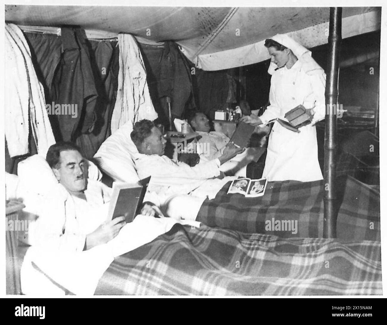 WITH THE BRITISH RED CROSS IN THE MIDDLE EAST - Sick and wounded South ...