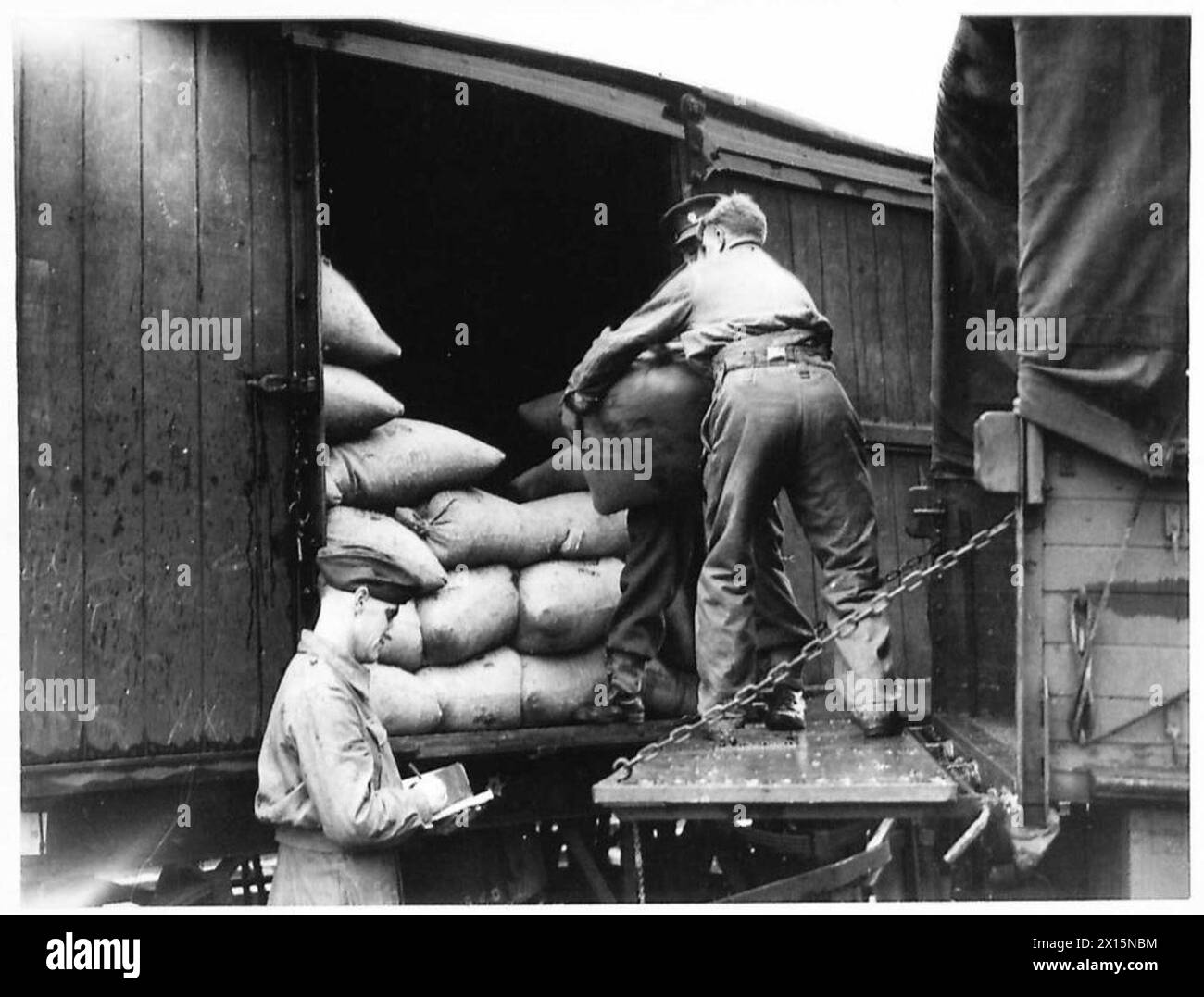 Ration of rice Black and White Stock Photos & Images - Alamy