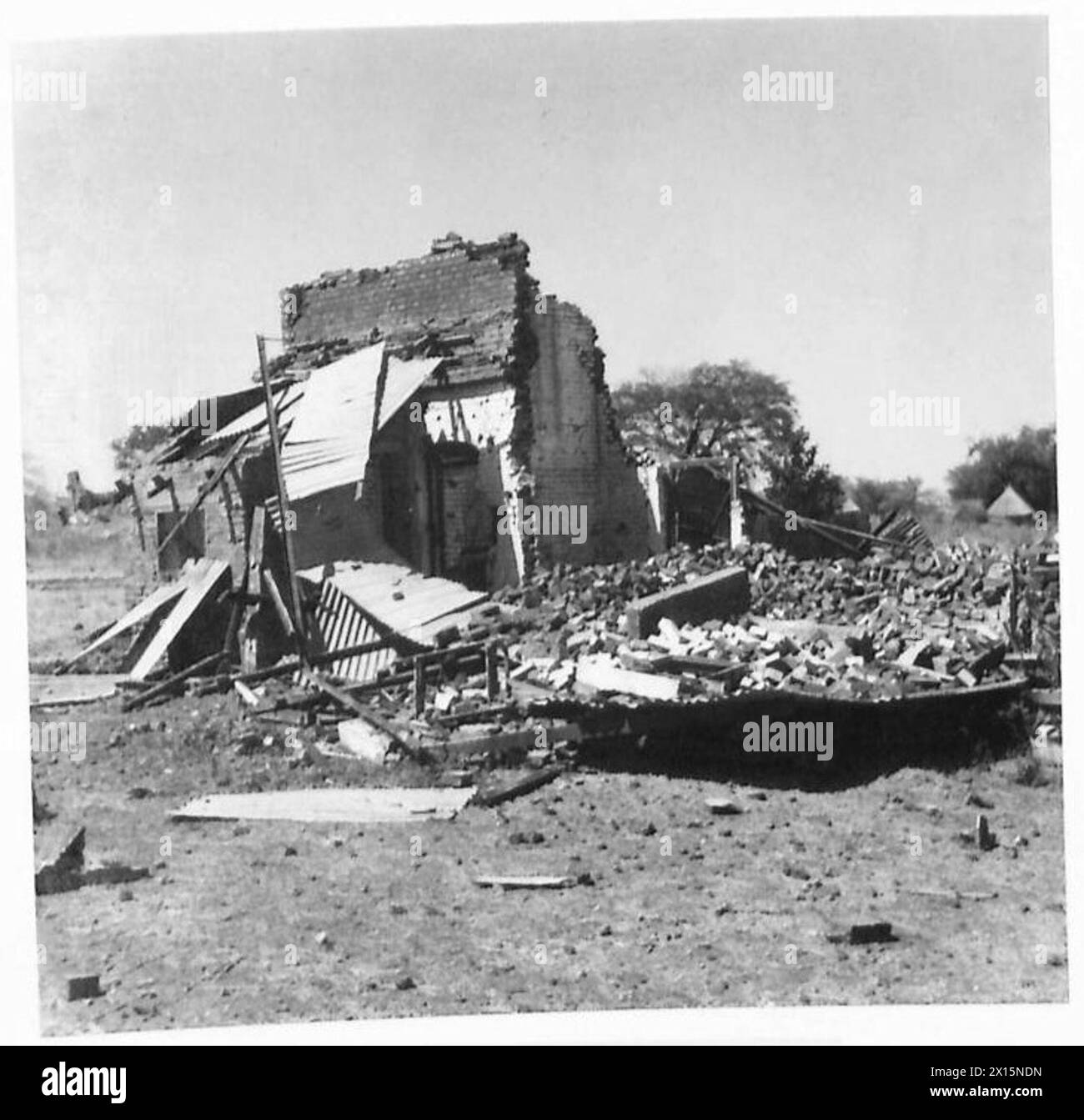 Interior views of Fort Gallabat on the Sudan-Abyssinian frontier after ...