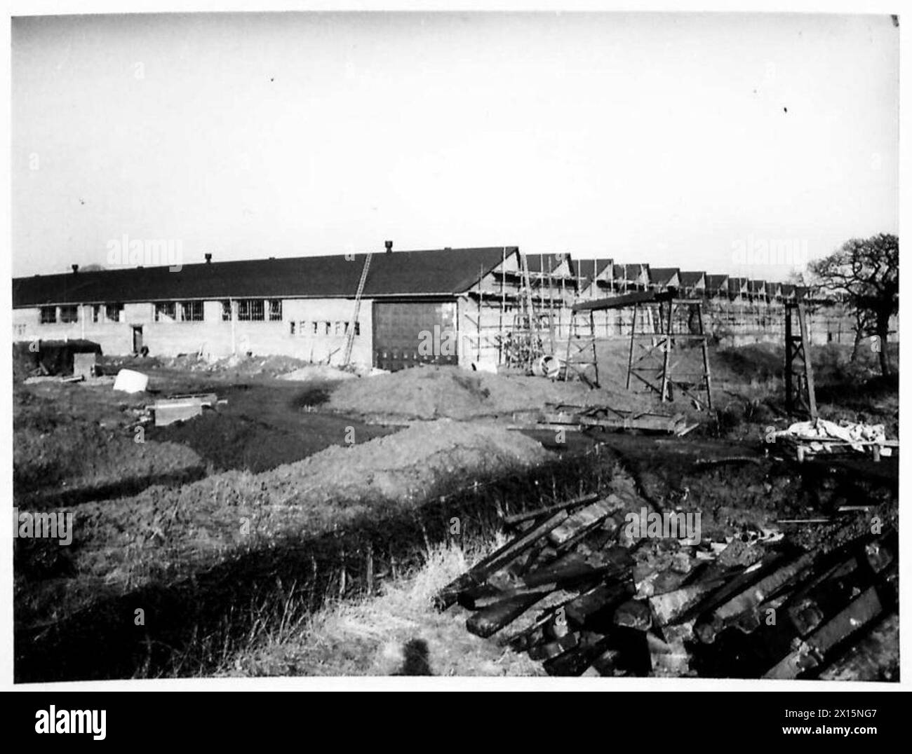 BUILDINGS AT DONNINGTON - Pictures for record purposes of the Central ...