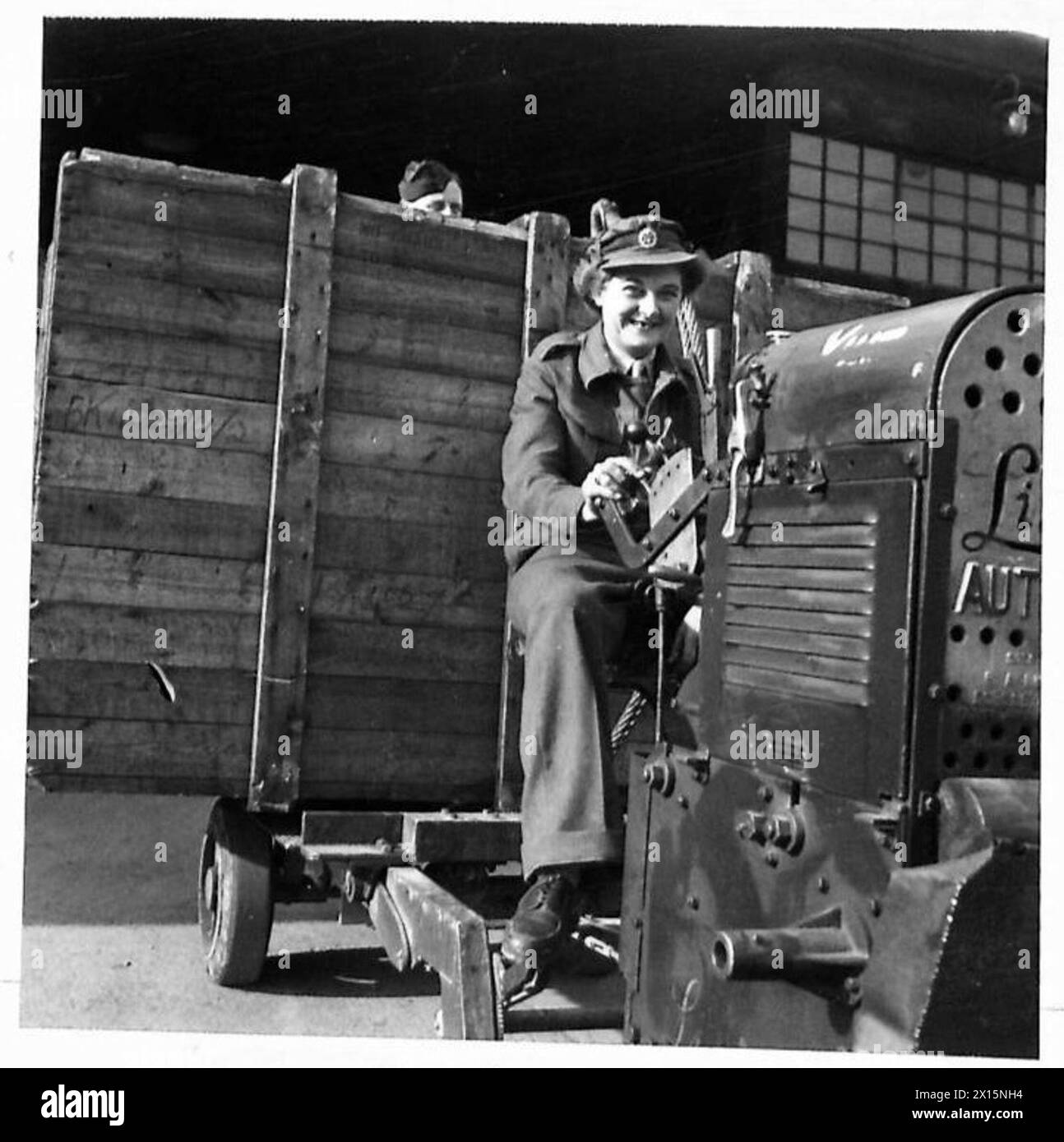 Heavy machinery in workshop Black and White Stock Photos & Images - Alamy