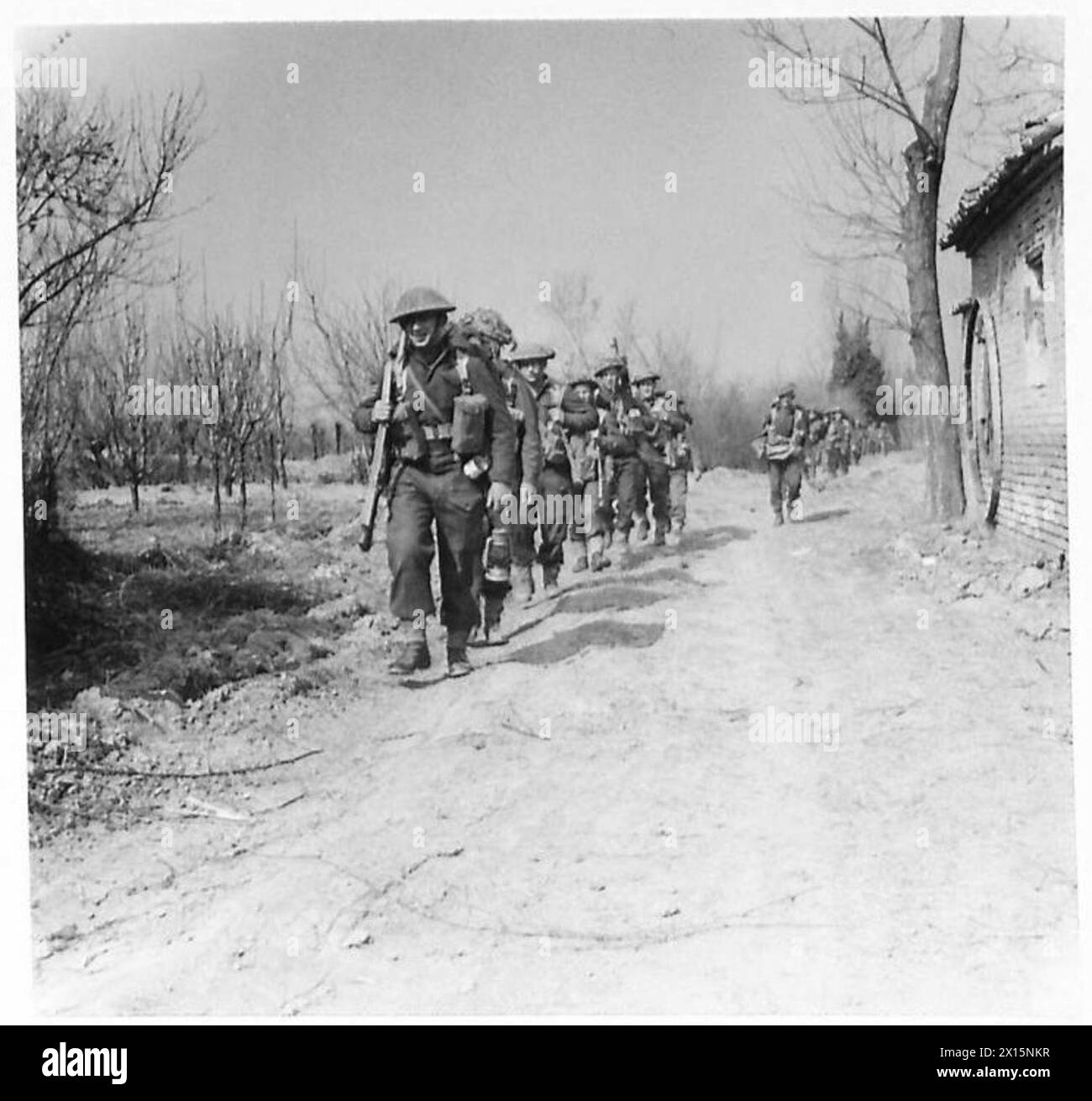10 Platoon of B Company, 1st Battalion, is relieved by 12 Platoon of B ...