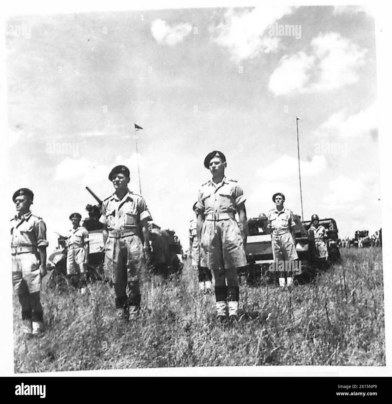 FIFTH ARMY : GENERAL PENNY INSPECTS 1ST RECCE REGIMENT - Men of the ...