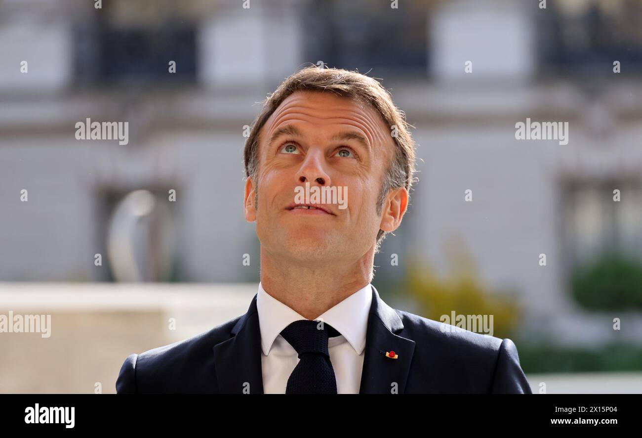 Paris, France. 15th Apr, 2024. © PHOTOPQR/LE PARISIEN/Delphine ...