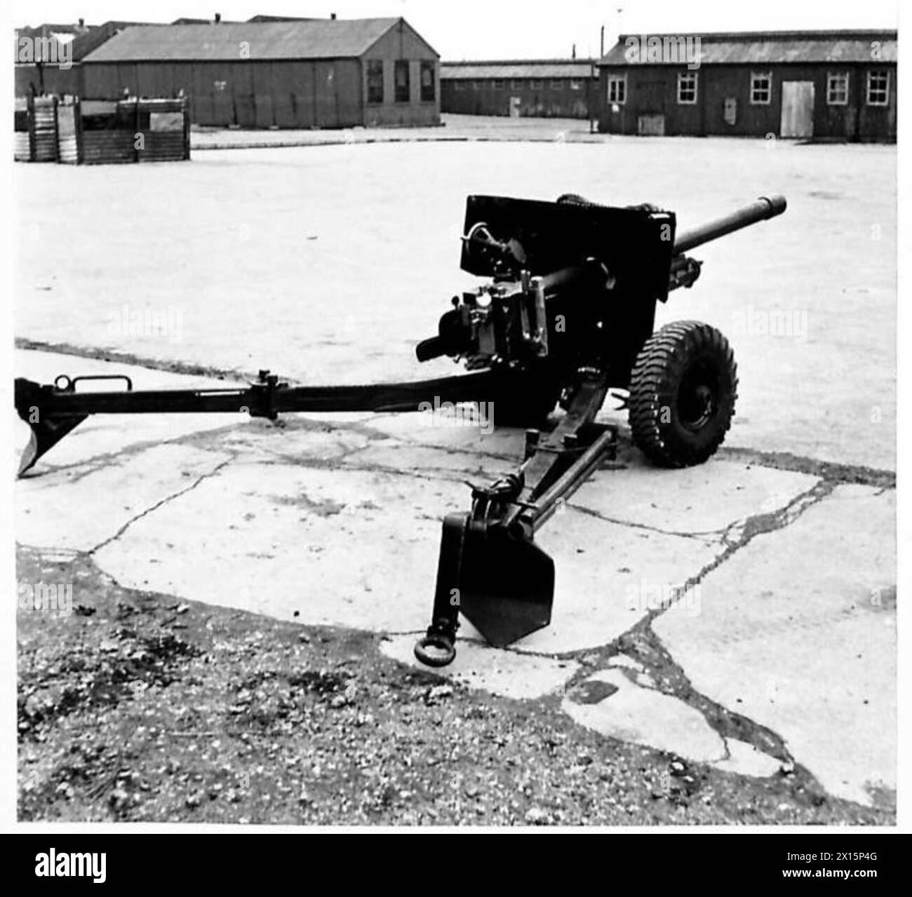 Six pounder anti tank Cut Out Stock Images & Pictures - Alamy