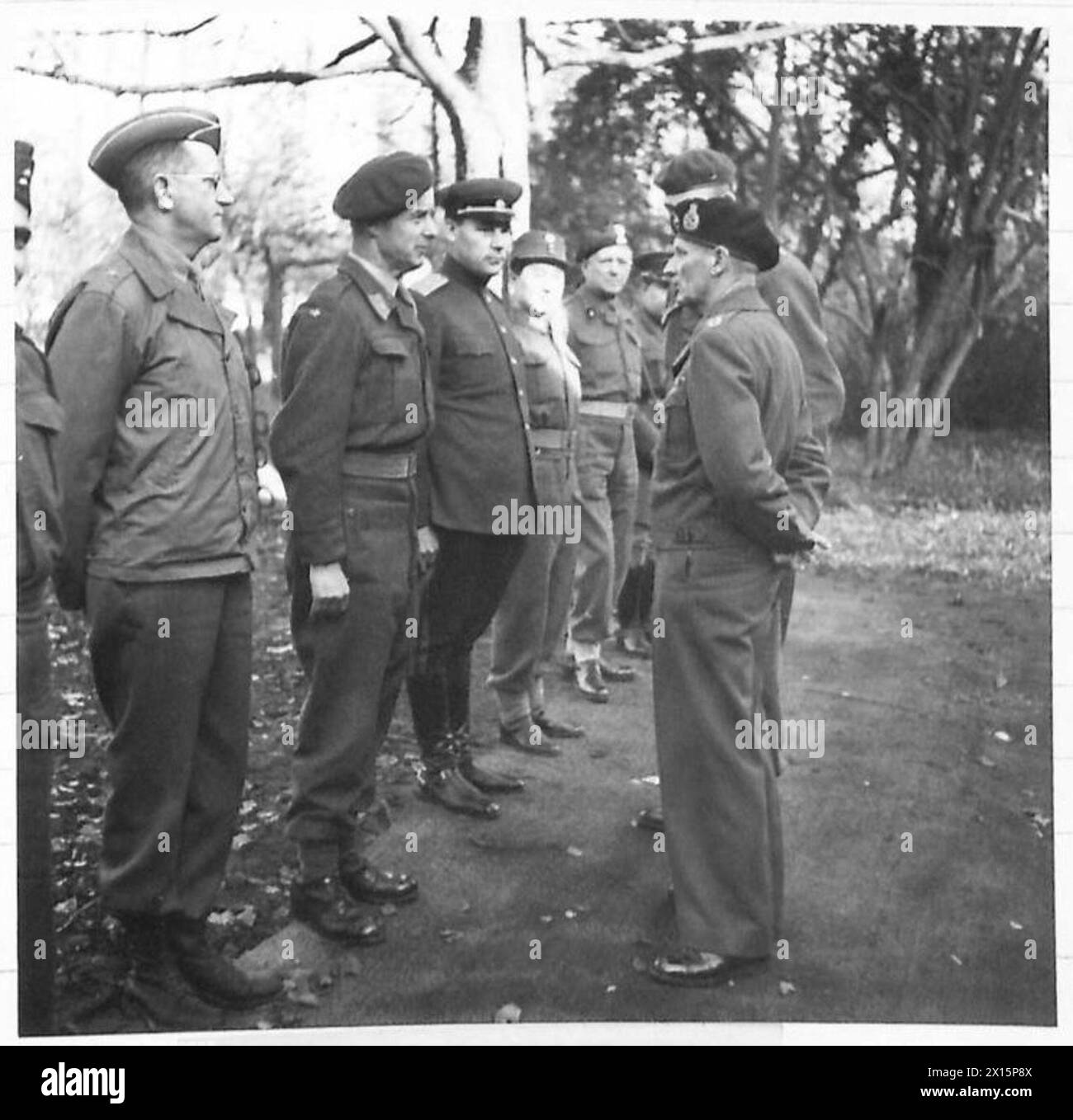 ALLIED MILITARY ATTACHES VISIT THE WESTERN FRONT - The Commander-in ...