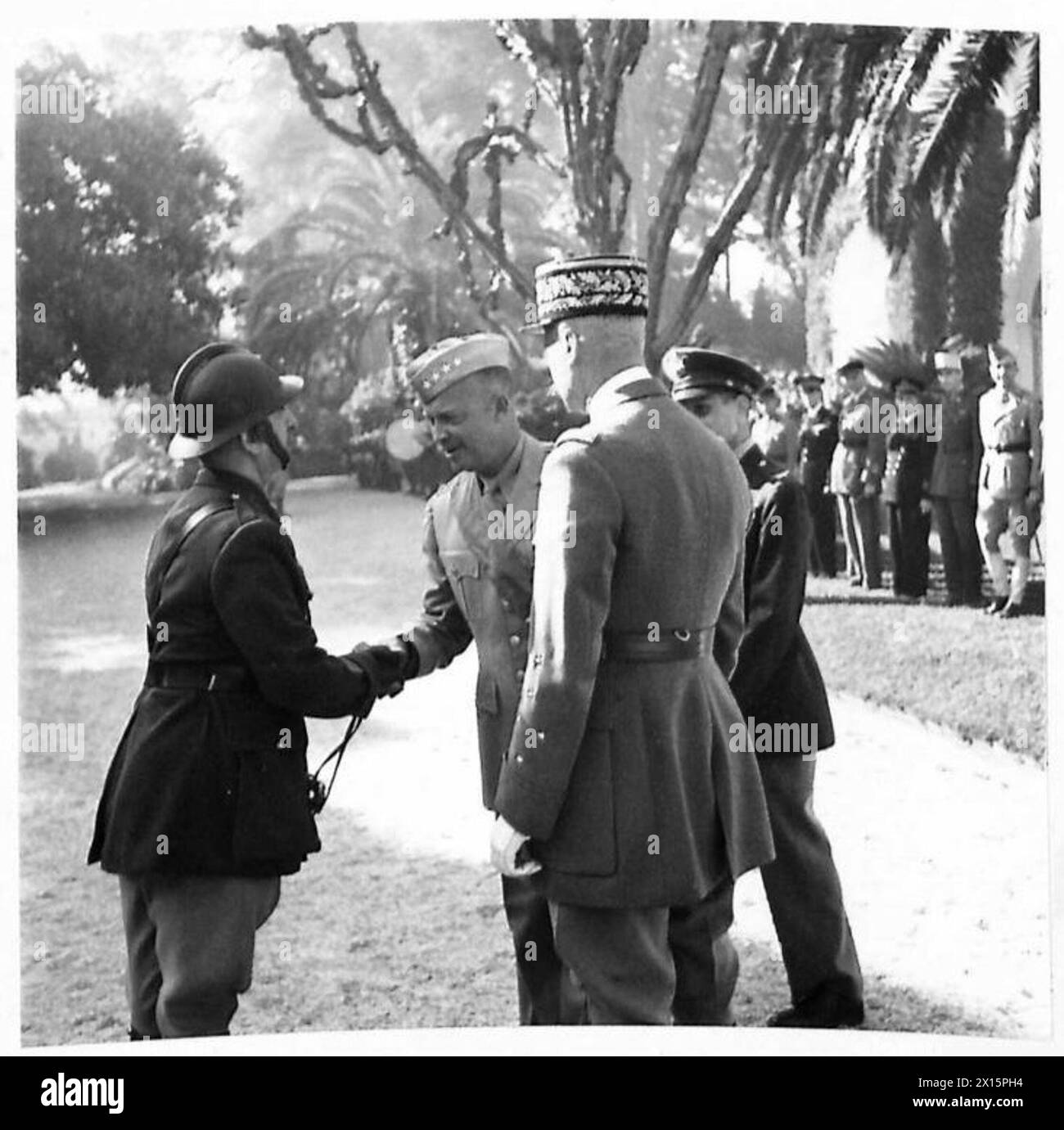 GENERAL EISENHOWER RECEIVES GRAND CROSS OF LEGION OF HONOUR - General ...