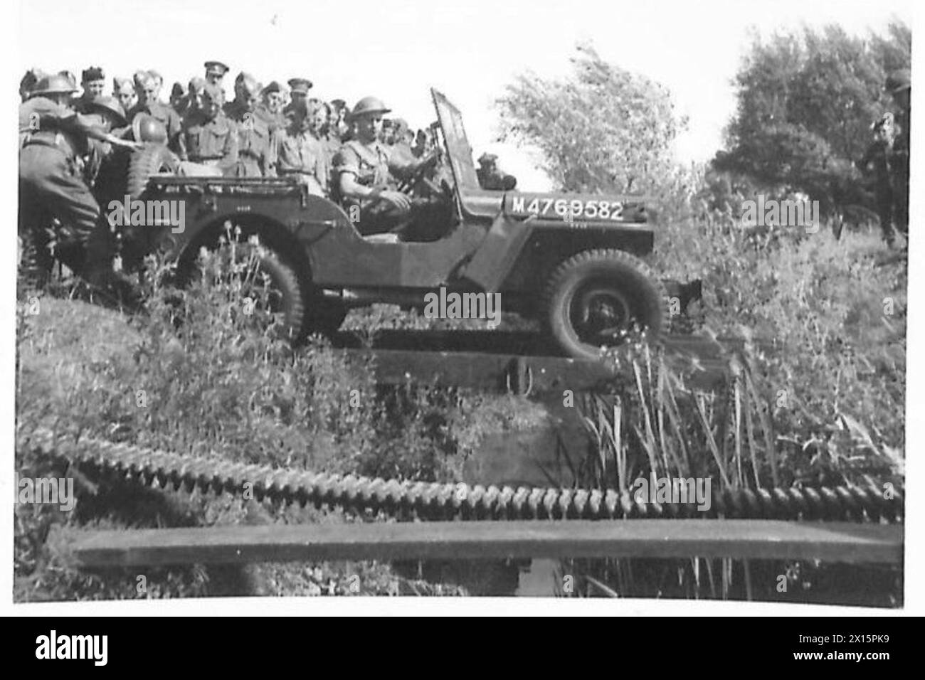 Tank ditch Black and White Stock Photos & Images - Alamy