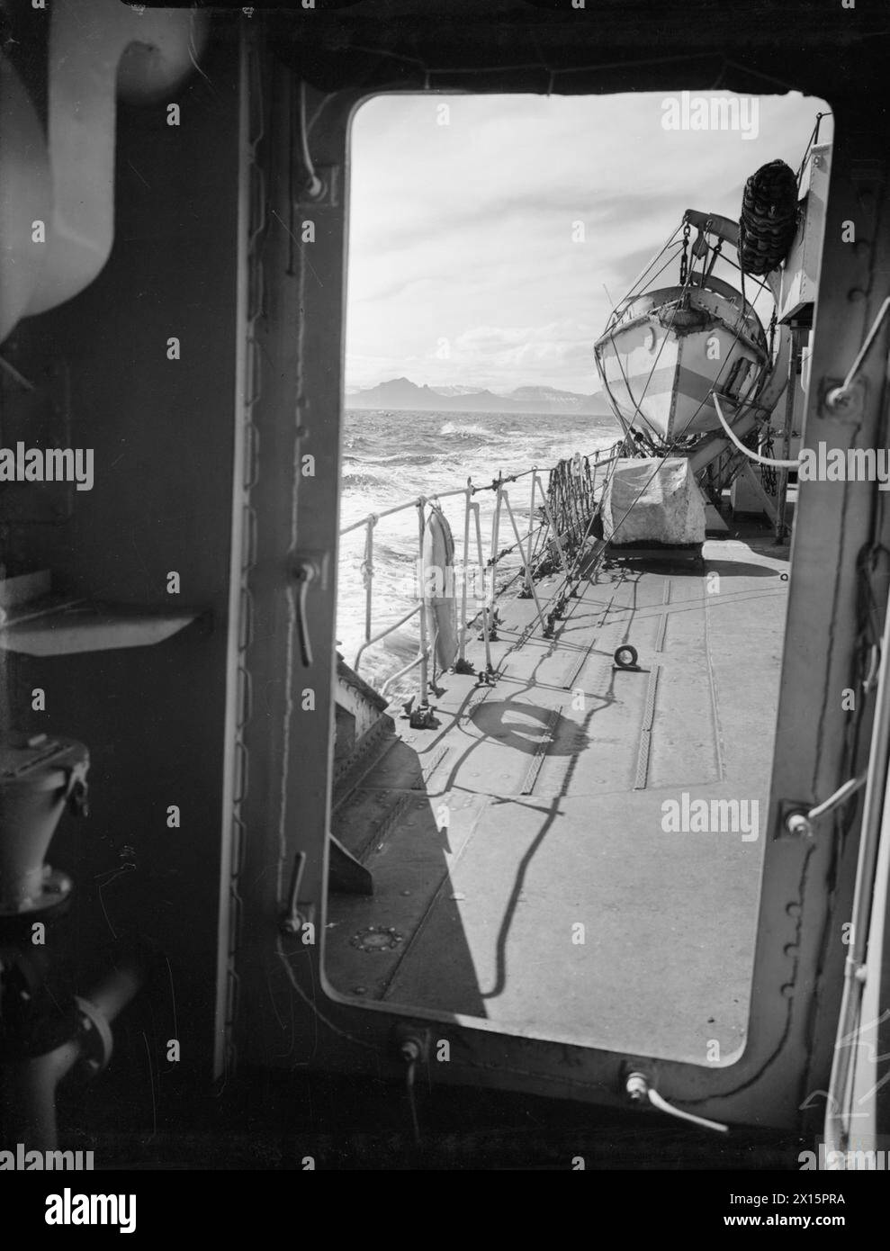 SHIPS OF THE HOME FLEET GUARDING THE NORTHERN TRADE ROUTES. 26 TO 29 ...