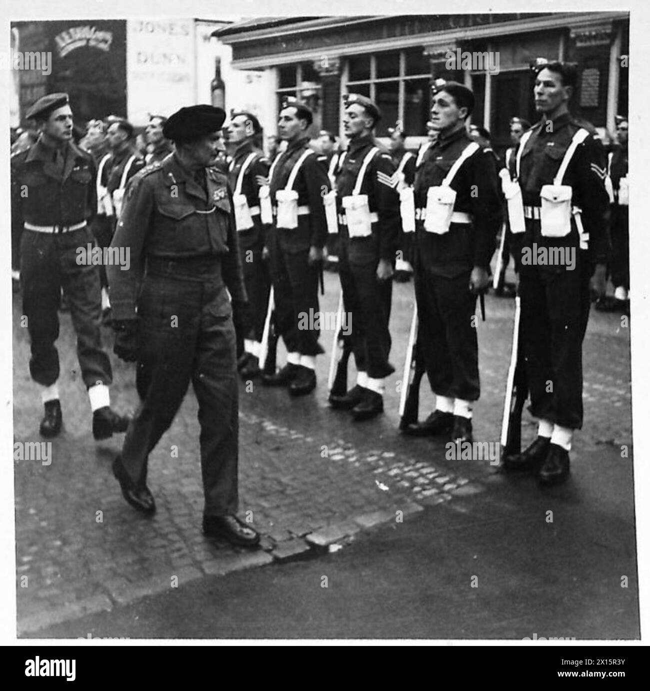 GENERAL MONTGOMERY S TOUR OF 21ST ARMY GROUP - General Montgomery ...
