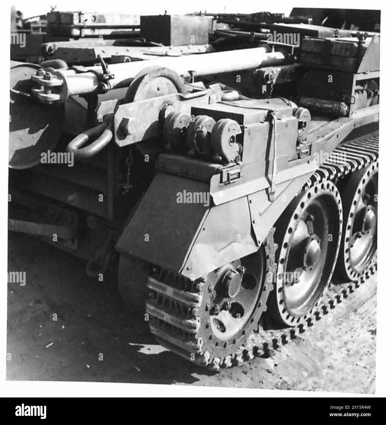 CRUSADER TANK - 15-ton Snatchblock and drawbar , British Army Stock ...