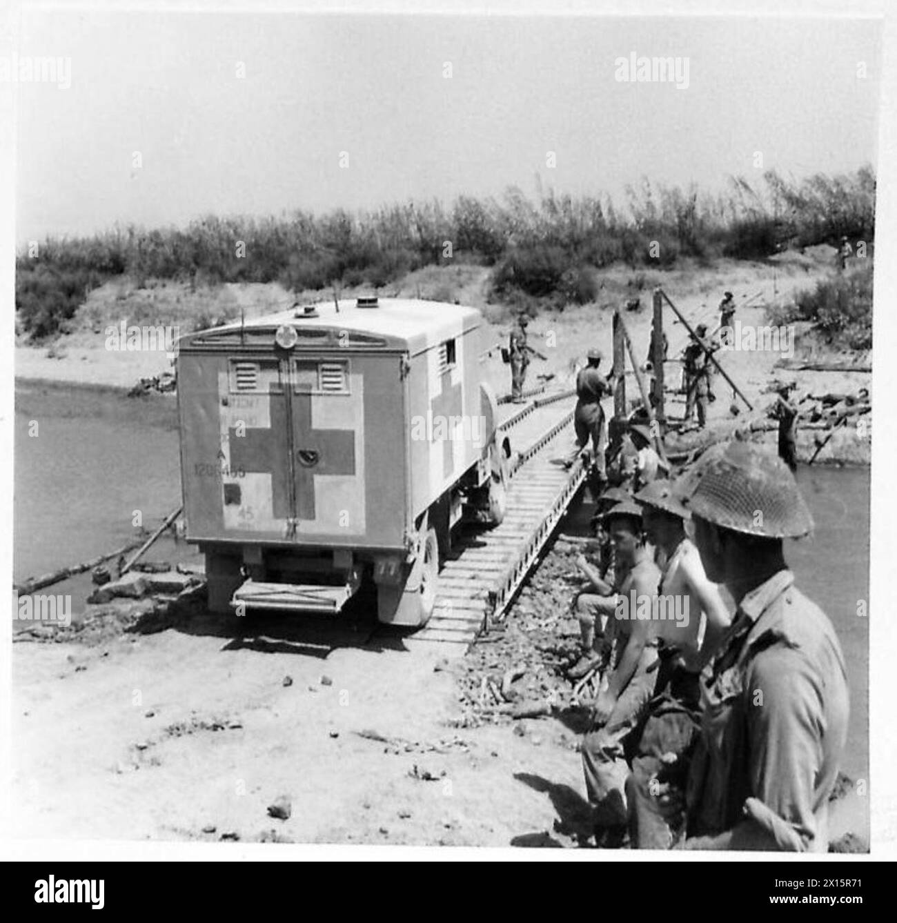 INVASION OF SICILY GORNALUNGA, near CATANIA - The ridge completed, an ...