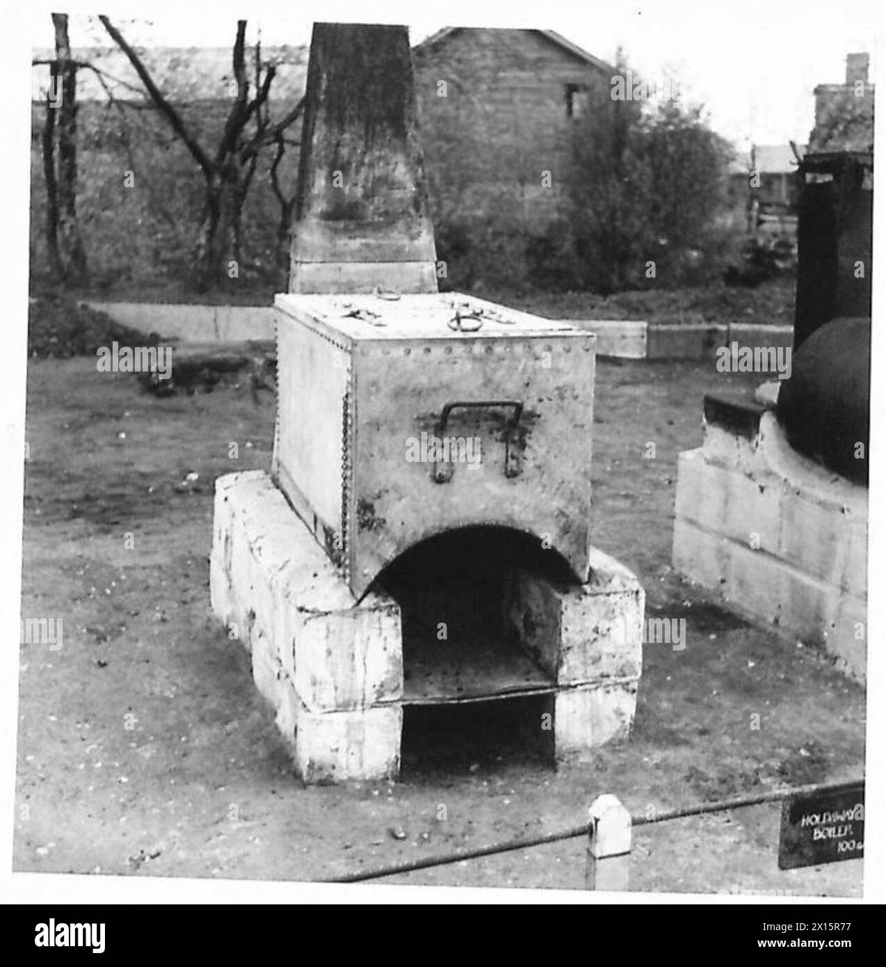 IMPROVISED COOKING OVENS - Improvised cooking ovens and boilers in use ...