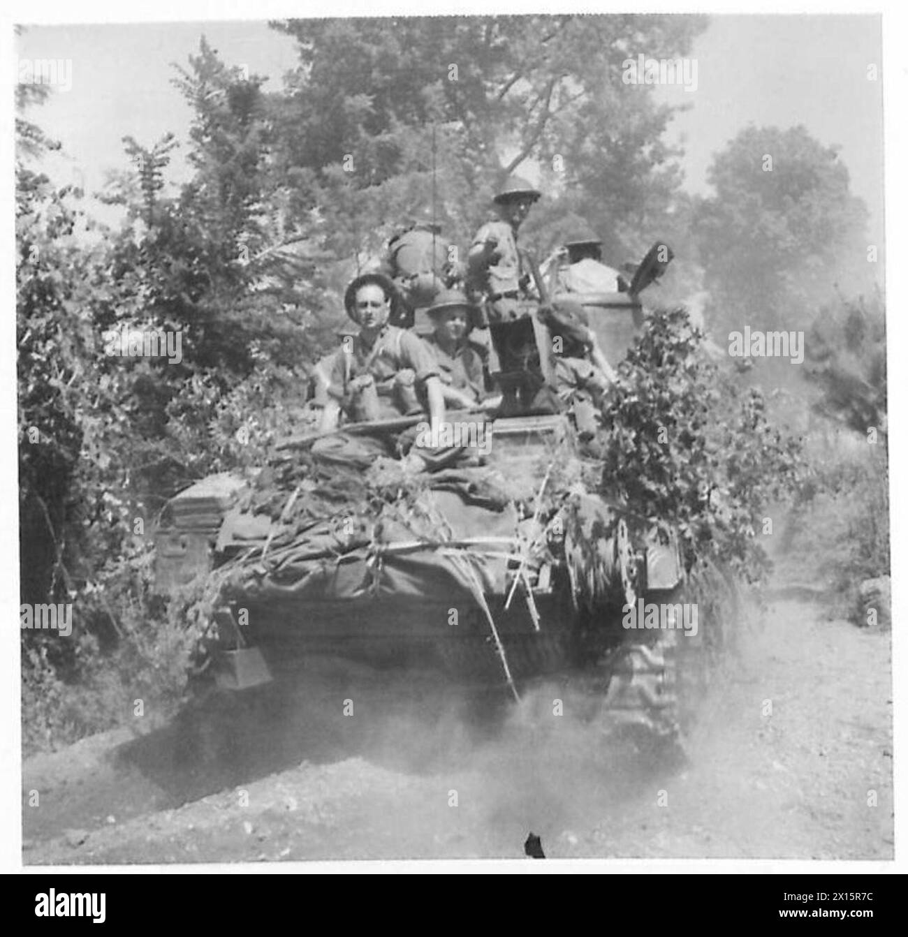 THE BRITISH ARMY IN NORTH AFRICA, SICILY, ITALY, THE BALKANS AND ...