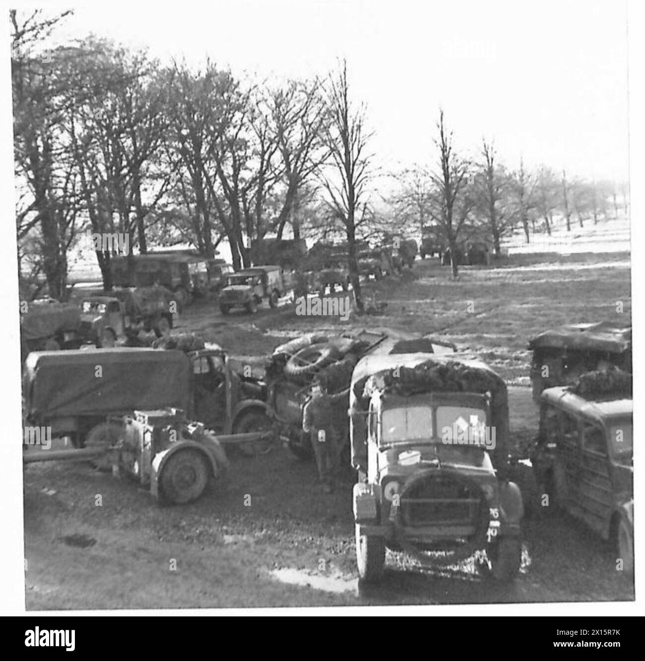 EQUIPMENT AWAITING SHIPMENT - Views of vehicles and equipment in a ...