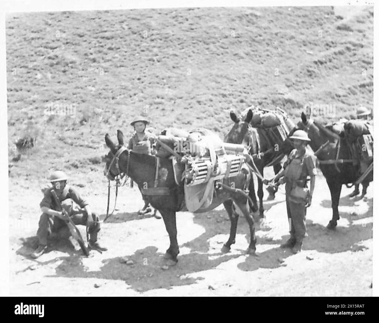 Hilltop operations Black and White Stock Photos & Images - Alamy