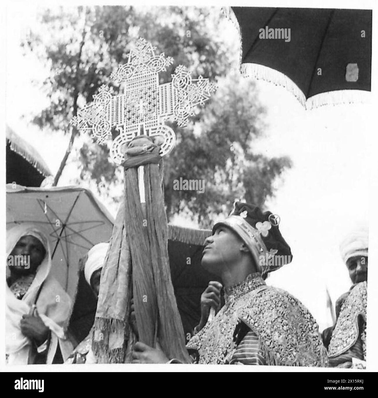 HAILLE SALASSIE ENTERS ADDIS ABABA - This very costly regalia is worn ...