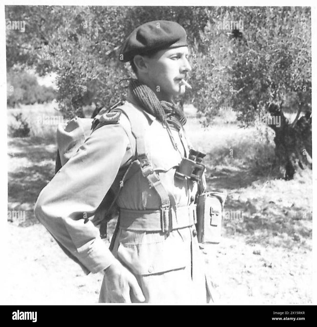 EQUIPMENT OF AN AIRBORNE CAMERAMAN - The British War Correspondent, Mr ...