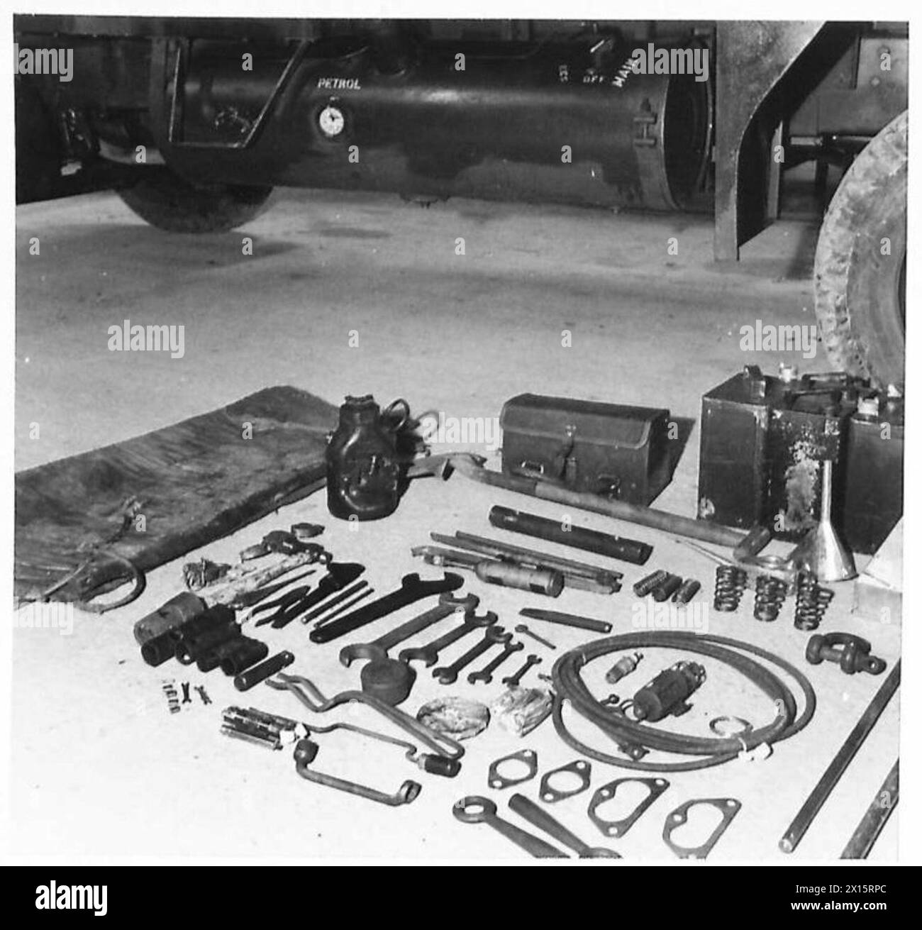 Kit and equipment for the 20-ton Albion Tank Transporter W.D. No. L ...