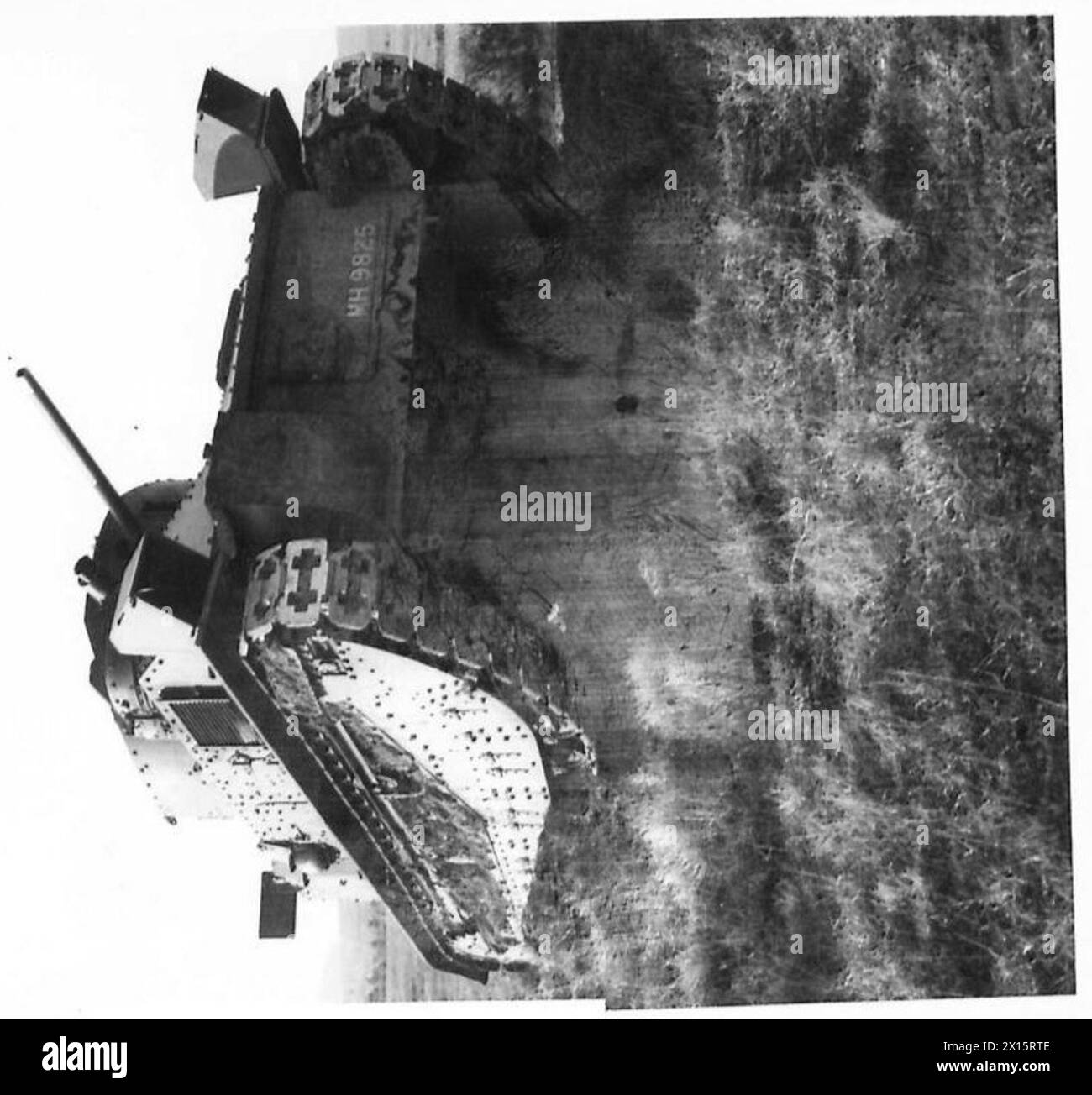 SPECIALLY TAKEN FOR POSTER PURPOSES - Pictures of a Medium Tank, Mark ...