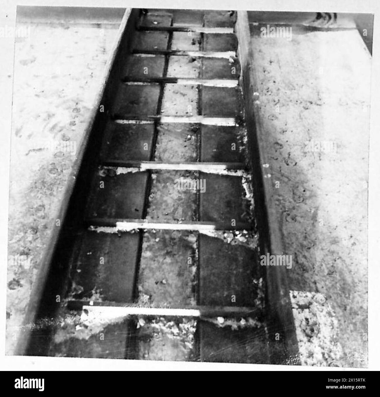 Photographs show multiple angles of a bridge used in British Army ...