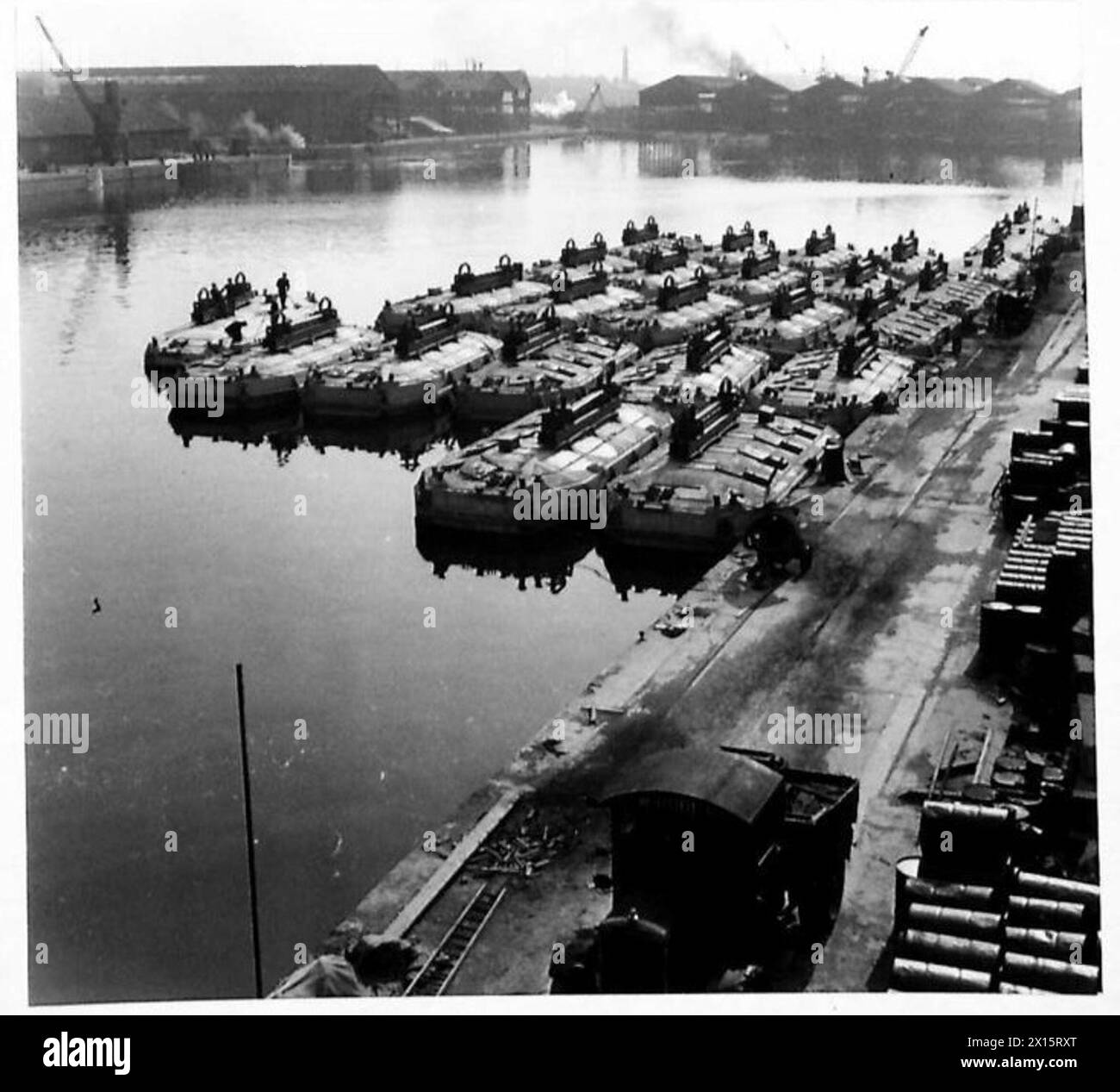 British Army personnel use 'Beetles' vehicles at West India Dock as ...