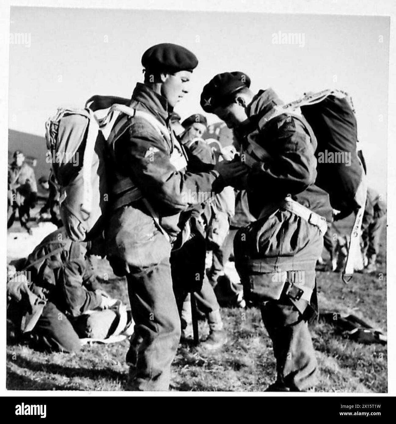 Aircrew exercise Black and White Stock Photos & Images - Alamy