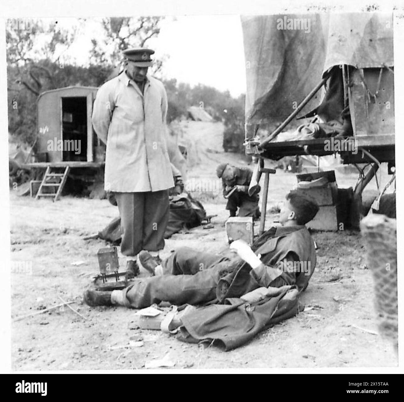 THE BRITISH ARMY IN NORTH AFRICA, SICILY, ITALY, THE BALKANS AND ...