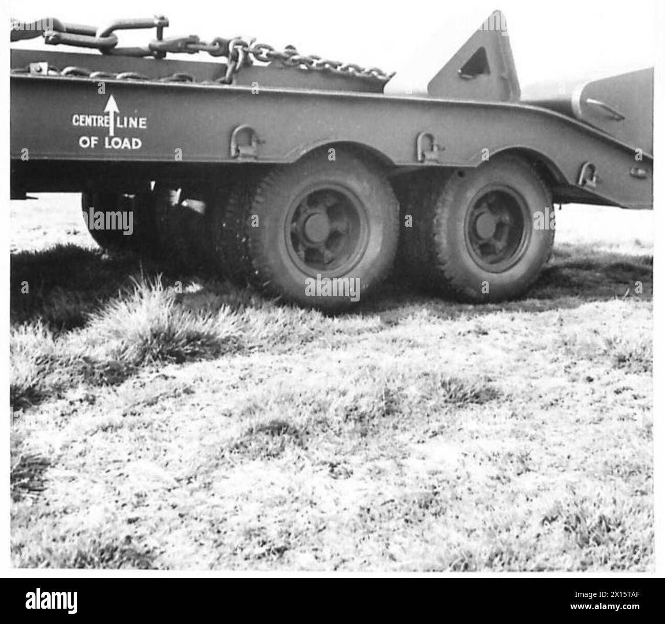 TANK TRANSPORTERS AND VEHICLES - A 40-ton trailer. Tank transporter ...