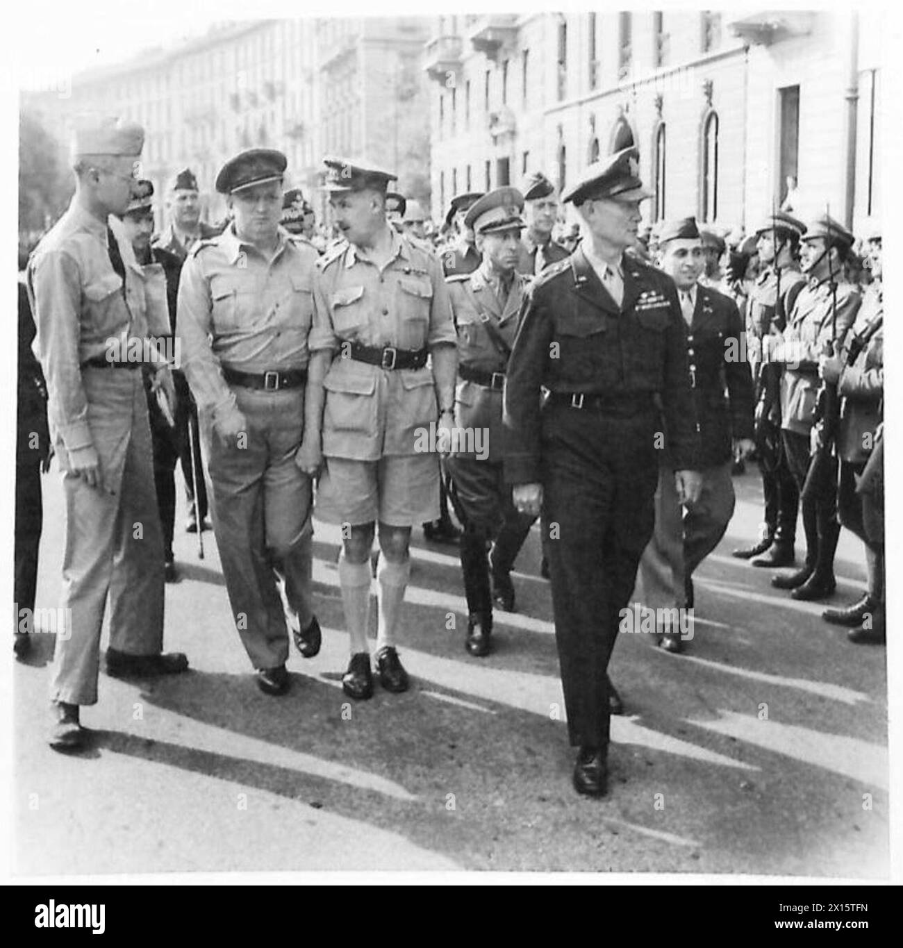 MAJOR GENERAL CRITTENBERGER INSPECTS MILAN POLICE - Major General ...