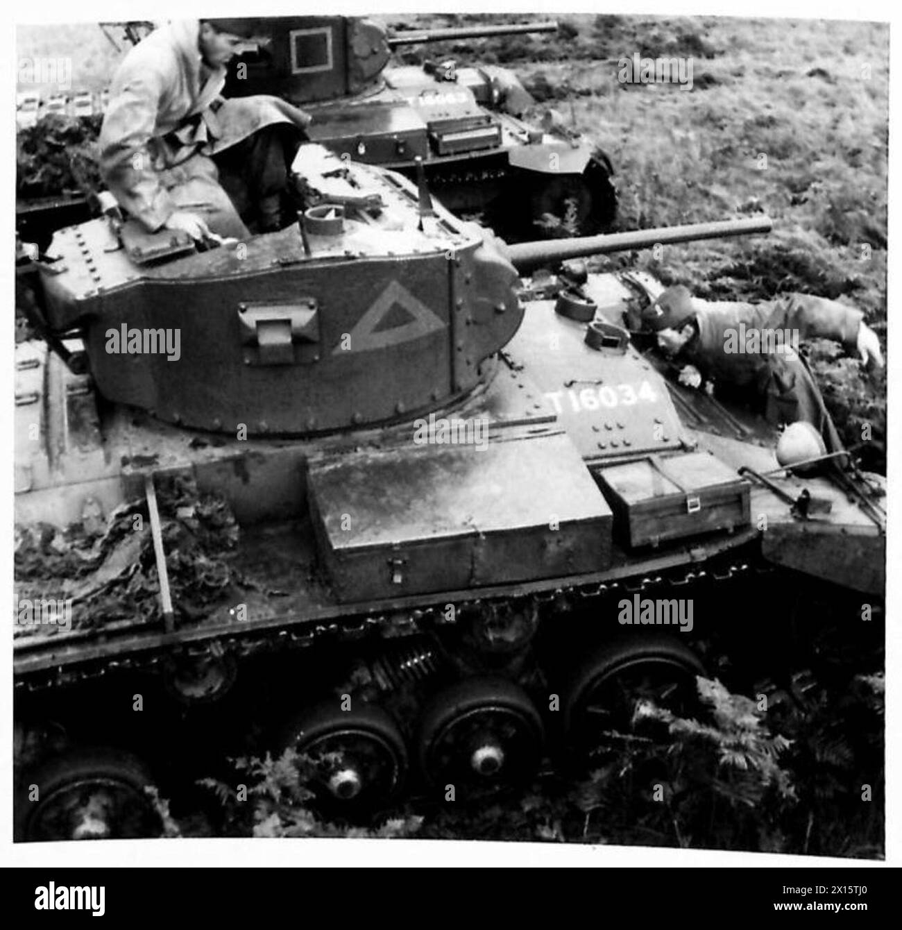 British army tanks stationed hi-res stock photography and images - Alamy
