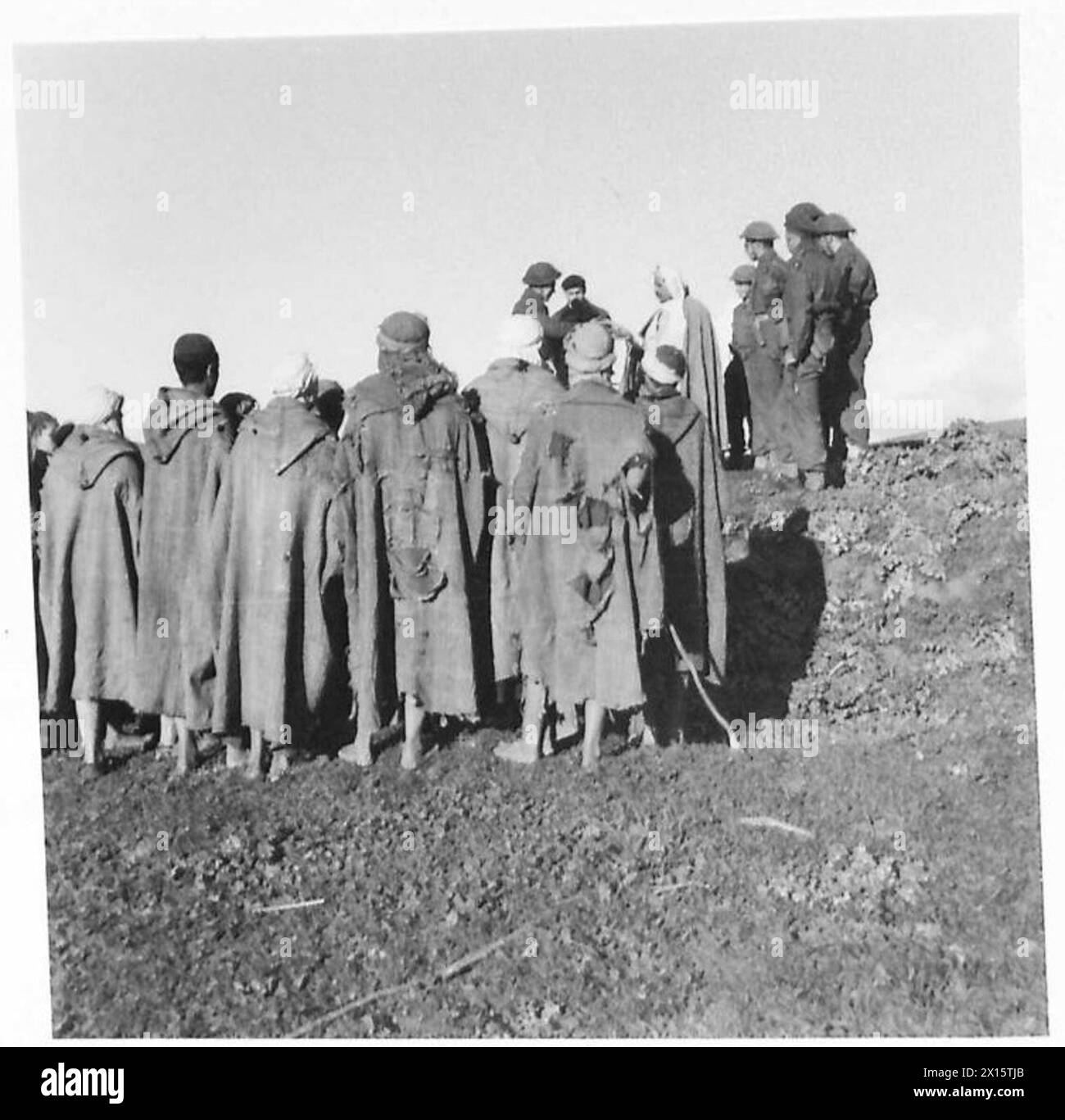 Police activity in field Cut Out Stock Images & Pictures - Alamy