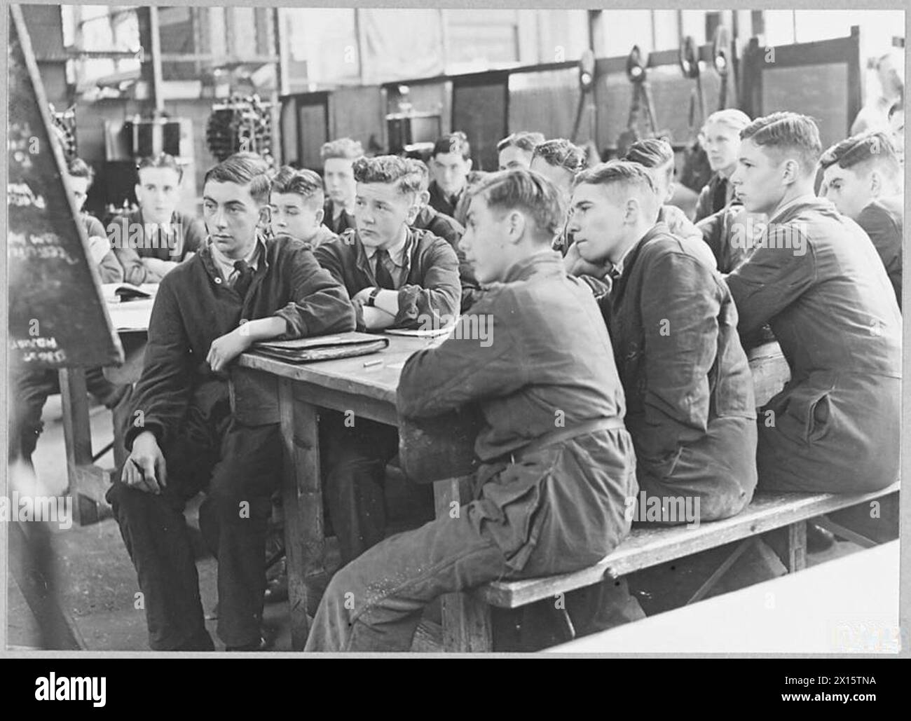 AIRCRAFT APPRENTICES OF THE R.A.F. - [1017] Concentration is the ...