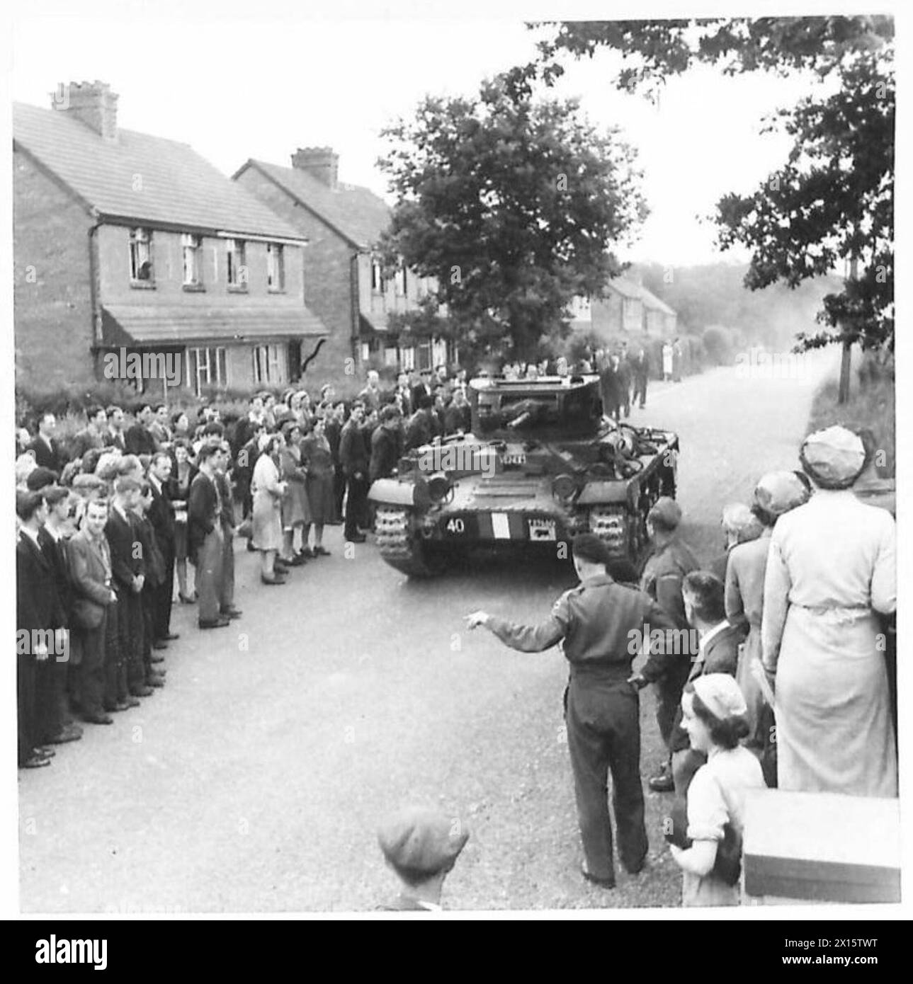 Army Visit To Factory Workers Factory Workers Watch The Tank Being