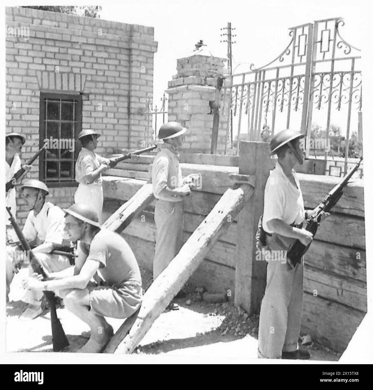 American checkpoint Black and White Stock Photos & Images - Alamy