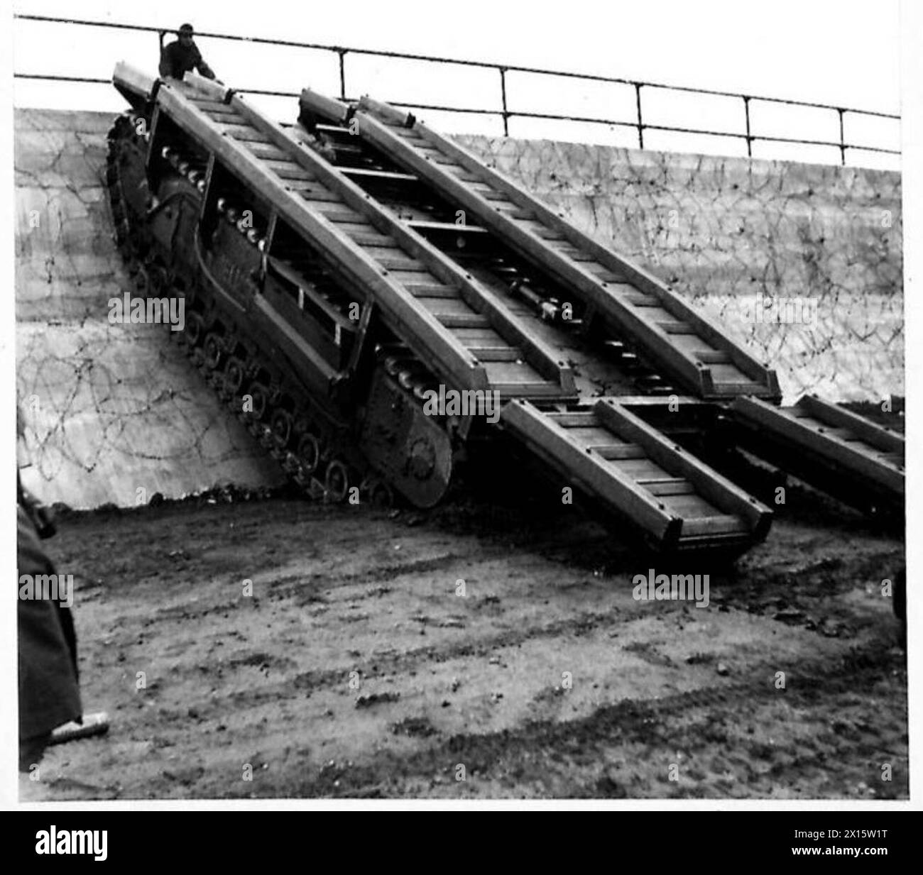 SPECIAL ASSIGNMENT FOR 79TH ARMOURED DIVISION - "Ark" trials. Churchill ...