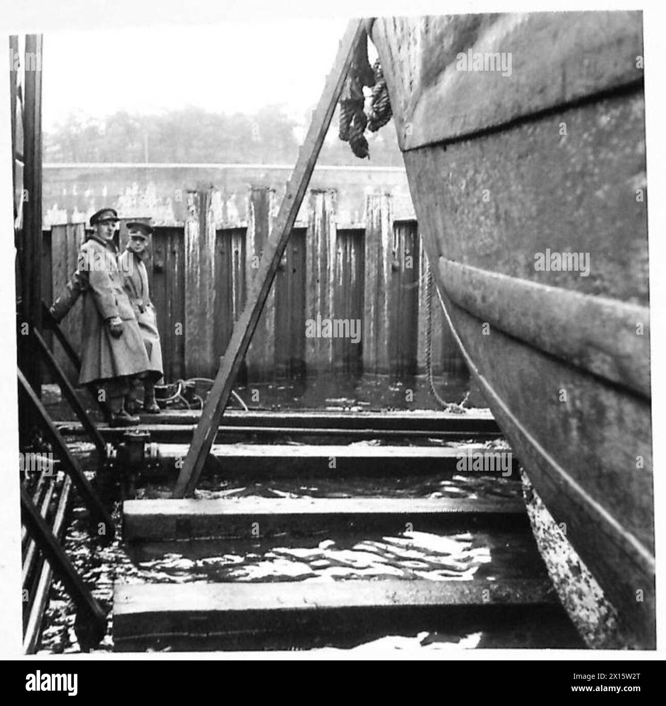 The British Army operates a floating dock at Faslane for maintenance ...