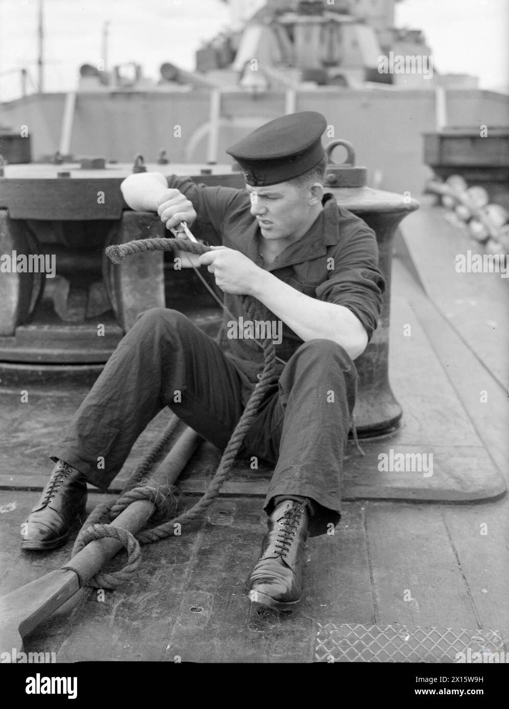 THE ROYAL NAVY DURING THE SECOND WORLD WAR - A typical day in the life ...
