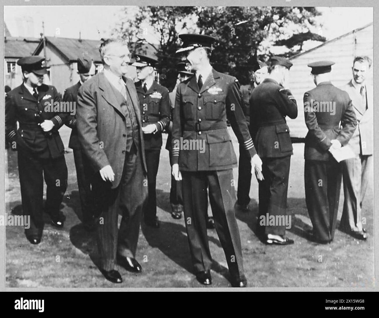 Photograph showing Dr. Evatt, Australian External Affairs Minister ...