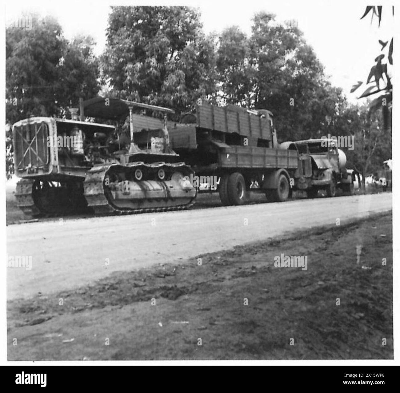 Captured enemy vehicles Black and White Stock Photos & Images - Alamy