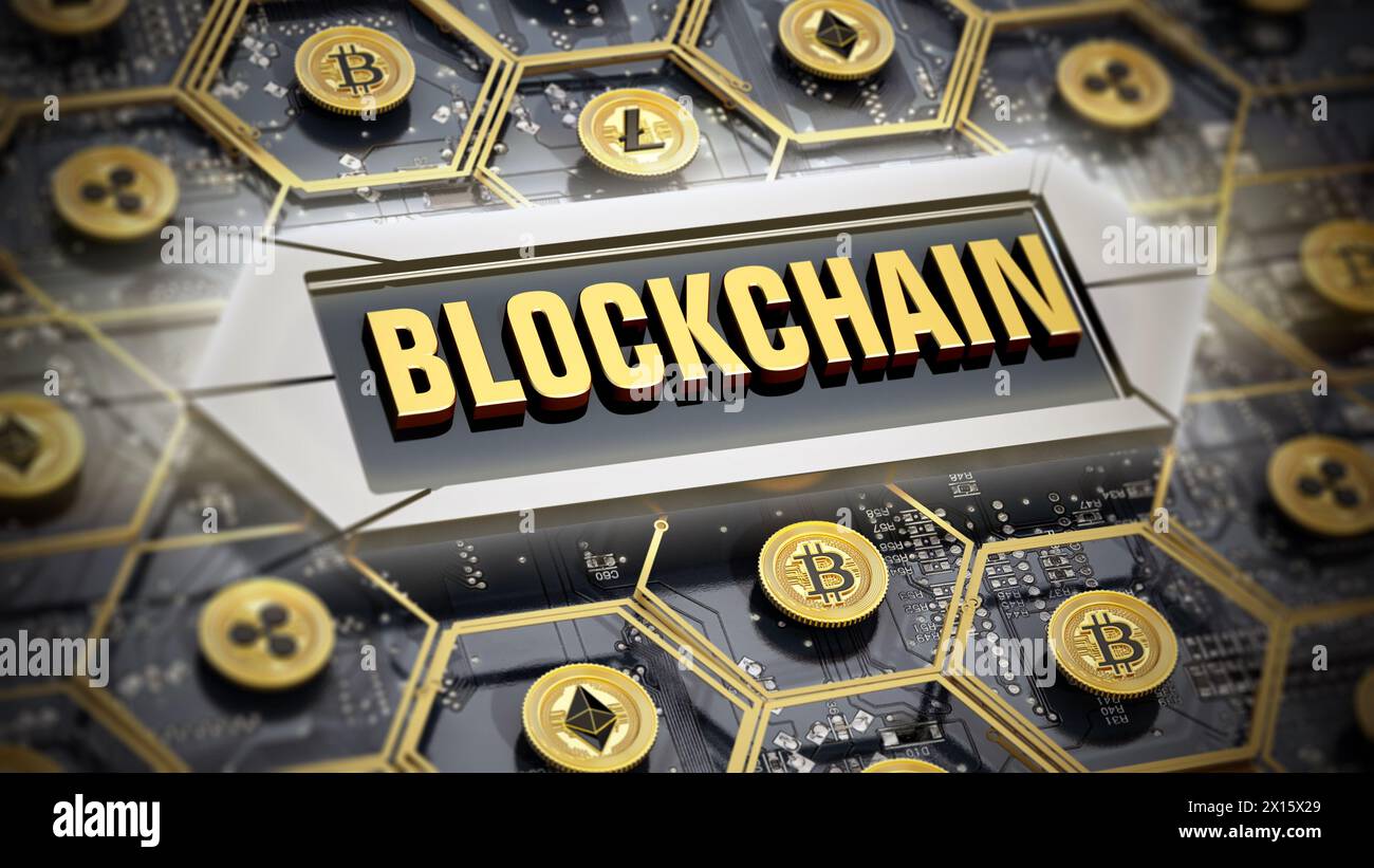 Cryptocurrency visualization hi-res stock photography and images - Alamy