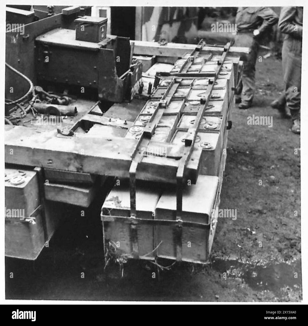 Supply vehicles british army Black and White Stock Photos & Images - Alamy