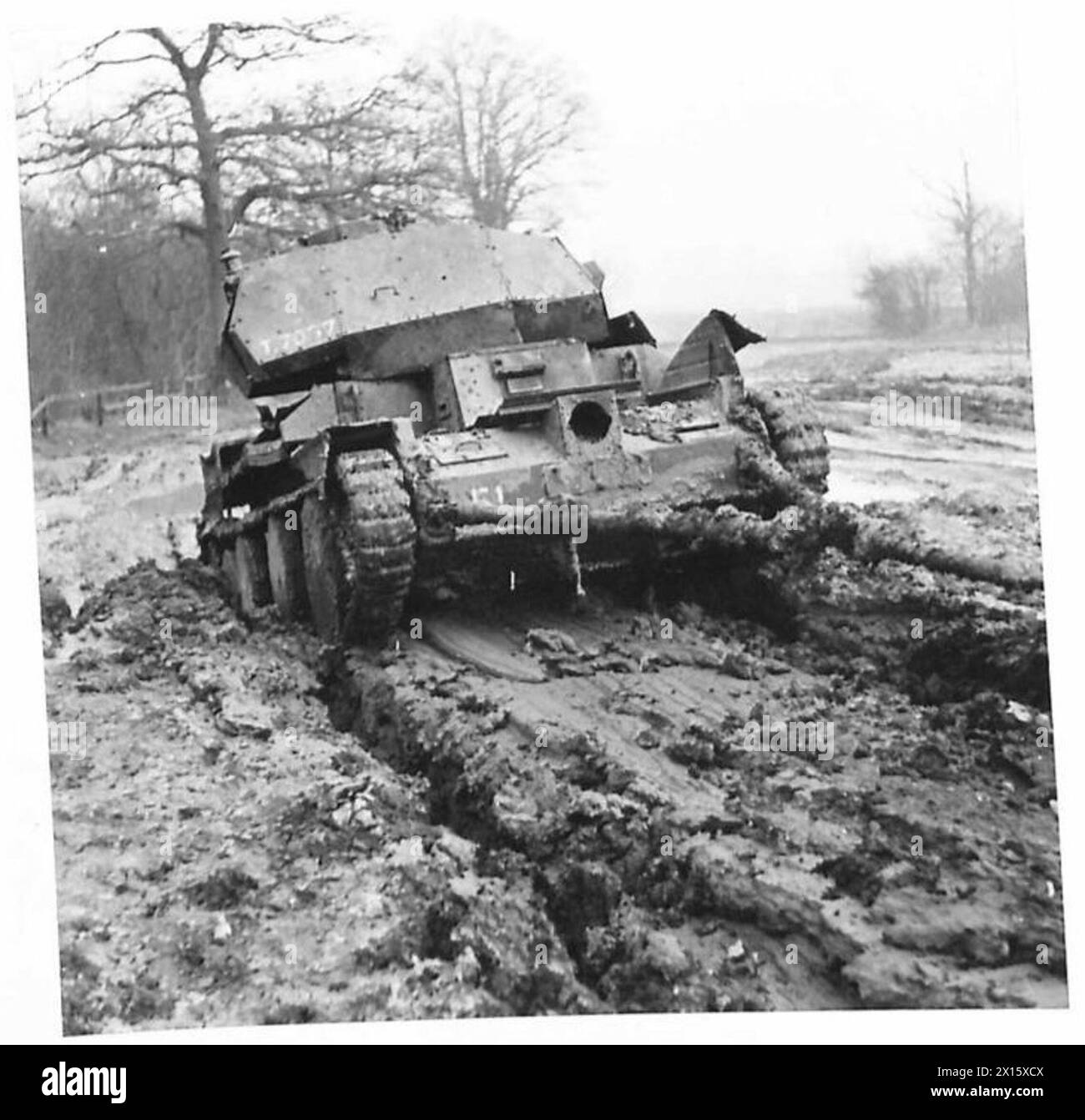 Driving in mud Black and White Stock Photos & Images - Alamy
