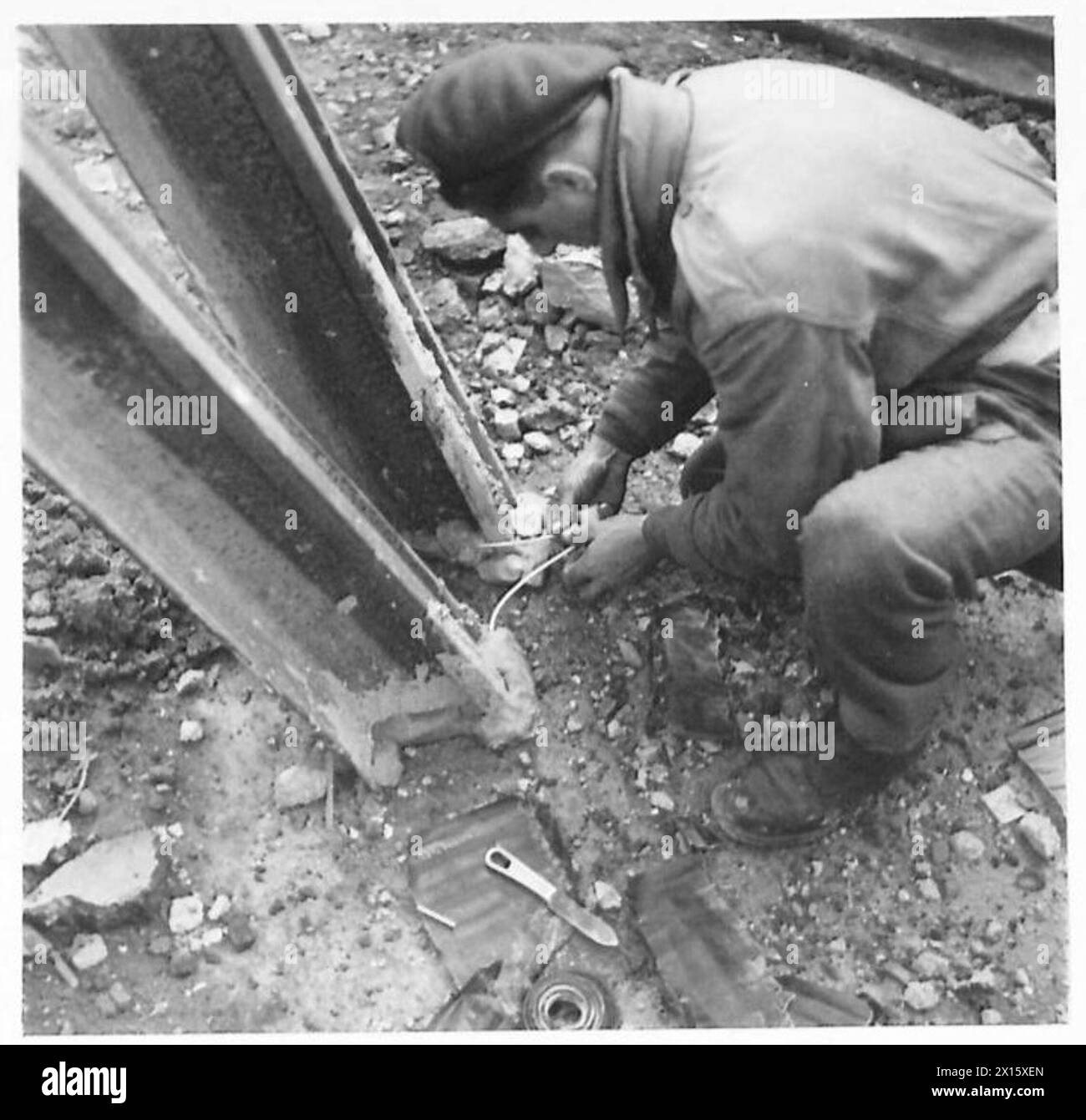 Sapper unit Cut Out Stock Images & Pictures - Alamy