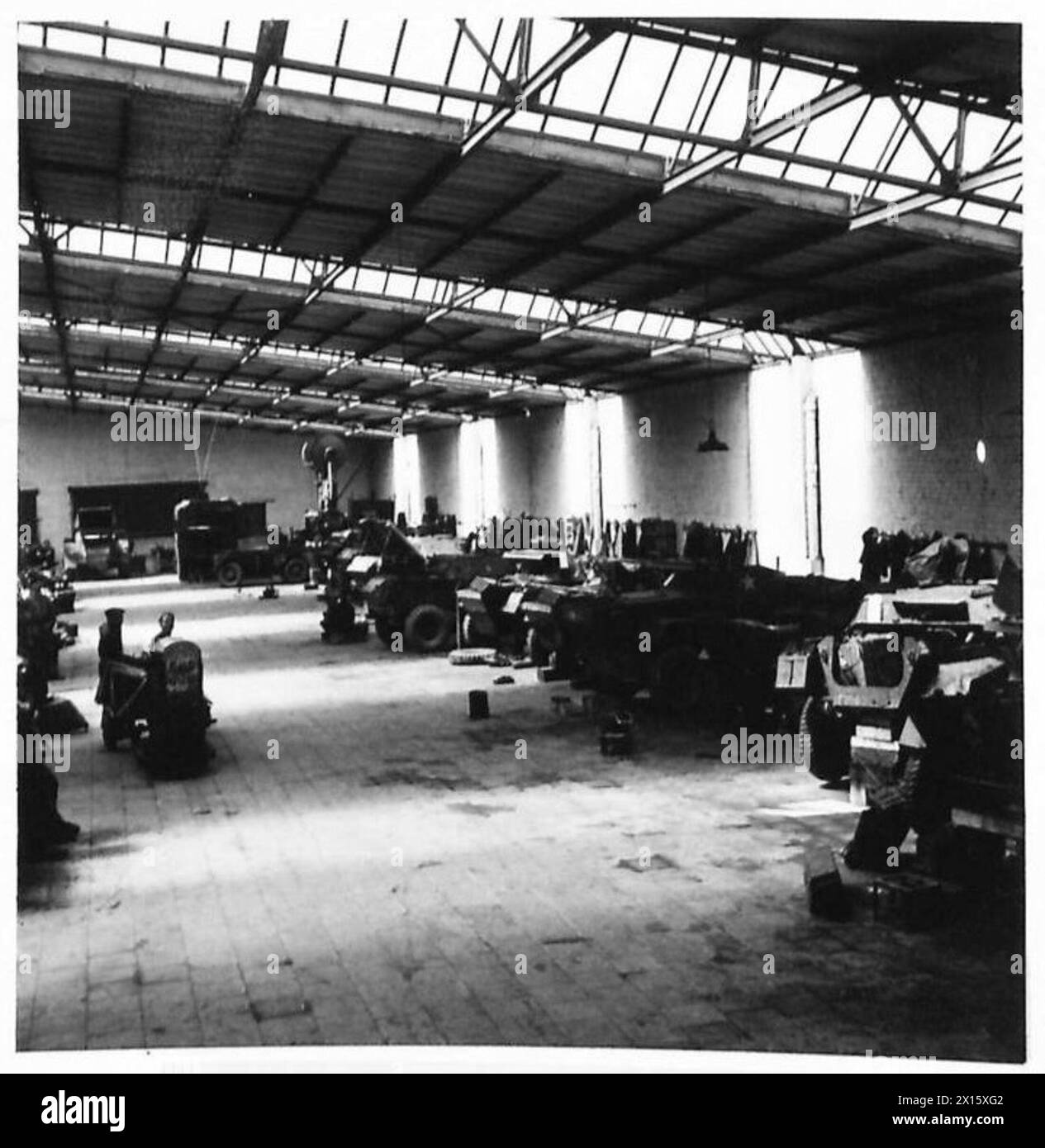 BRITISH AND CANADIAN ADVANCED BASE WORKSHOPS - Light Armoured Vehicle ...