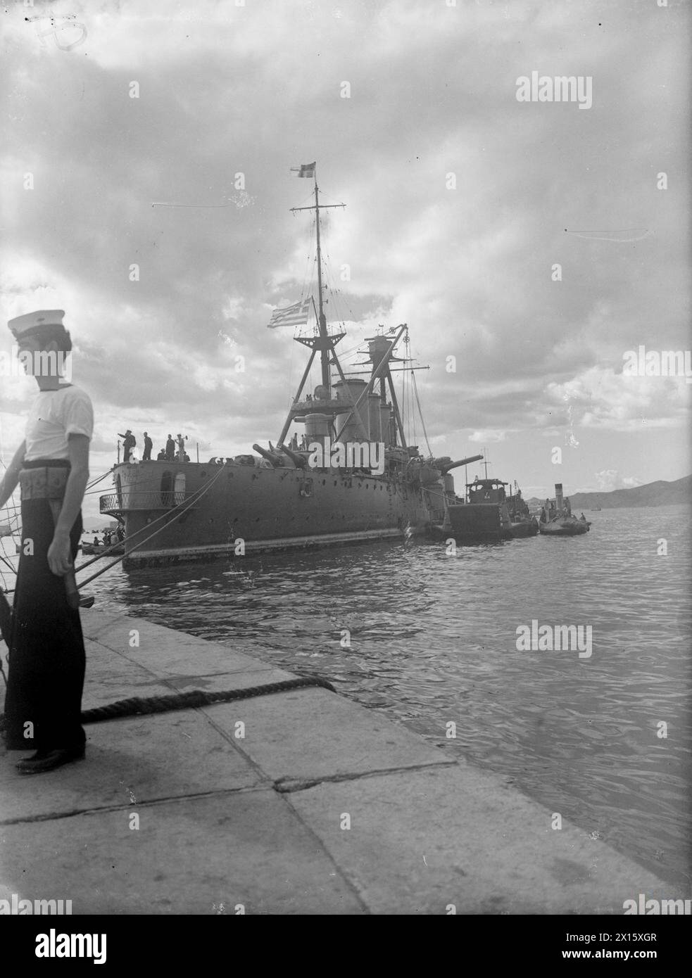 Crew of a british merchant navy vessel hi-res stock photography and ...