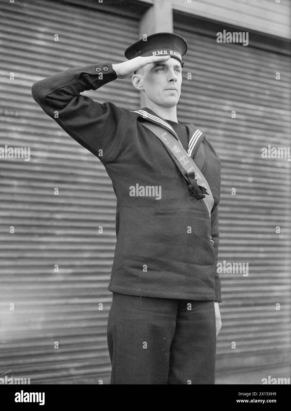JOHN SMITH JOINS THE NAVY. 1941, HMS RALEIGH, THE NAVAL TRAINING BASE ...