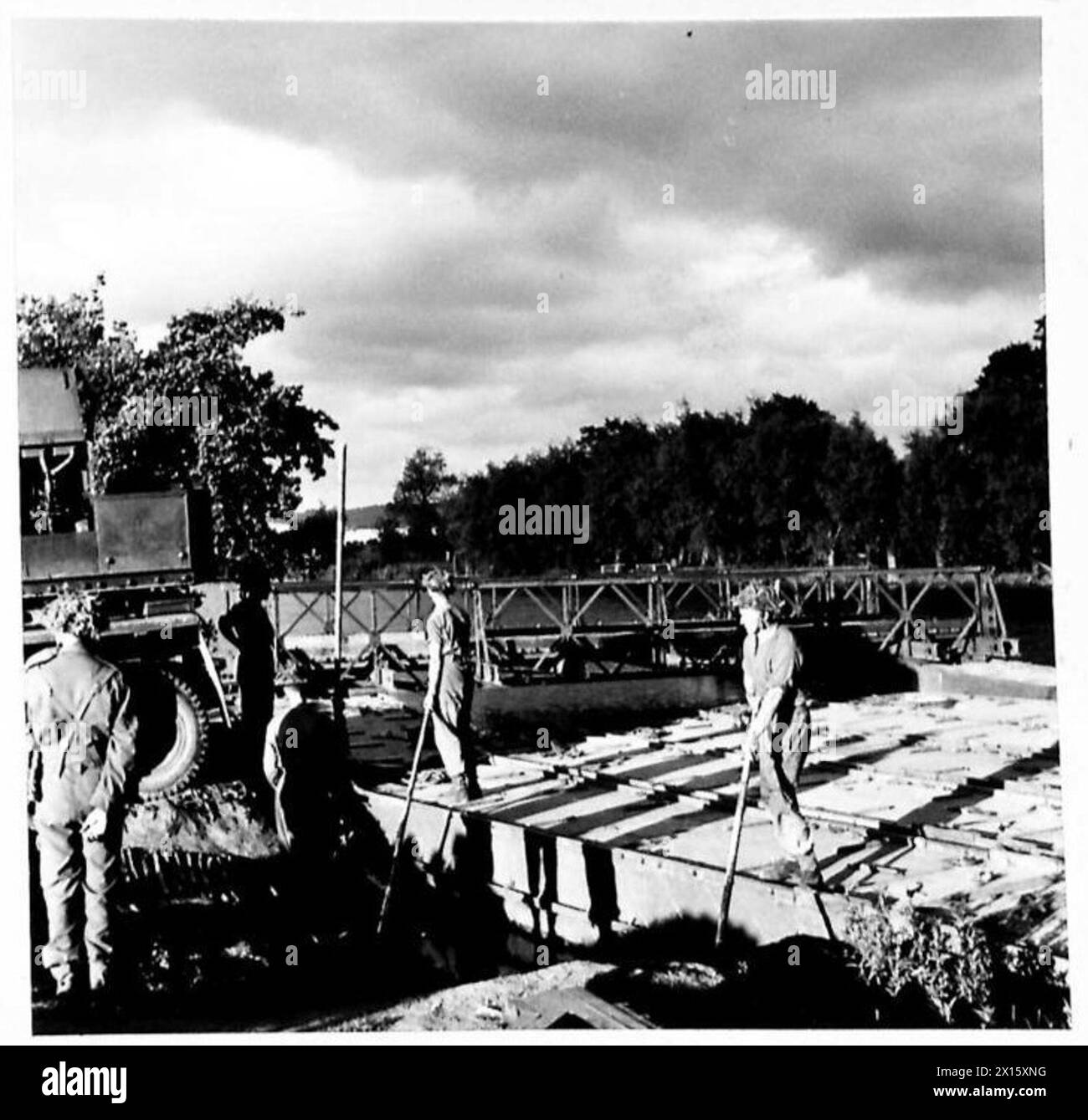 BRIDGING OPERATIONS - Photographs specially taken for instructional ...